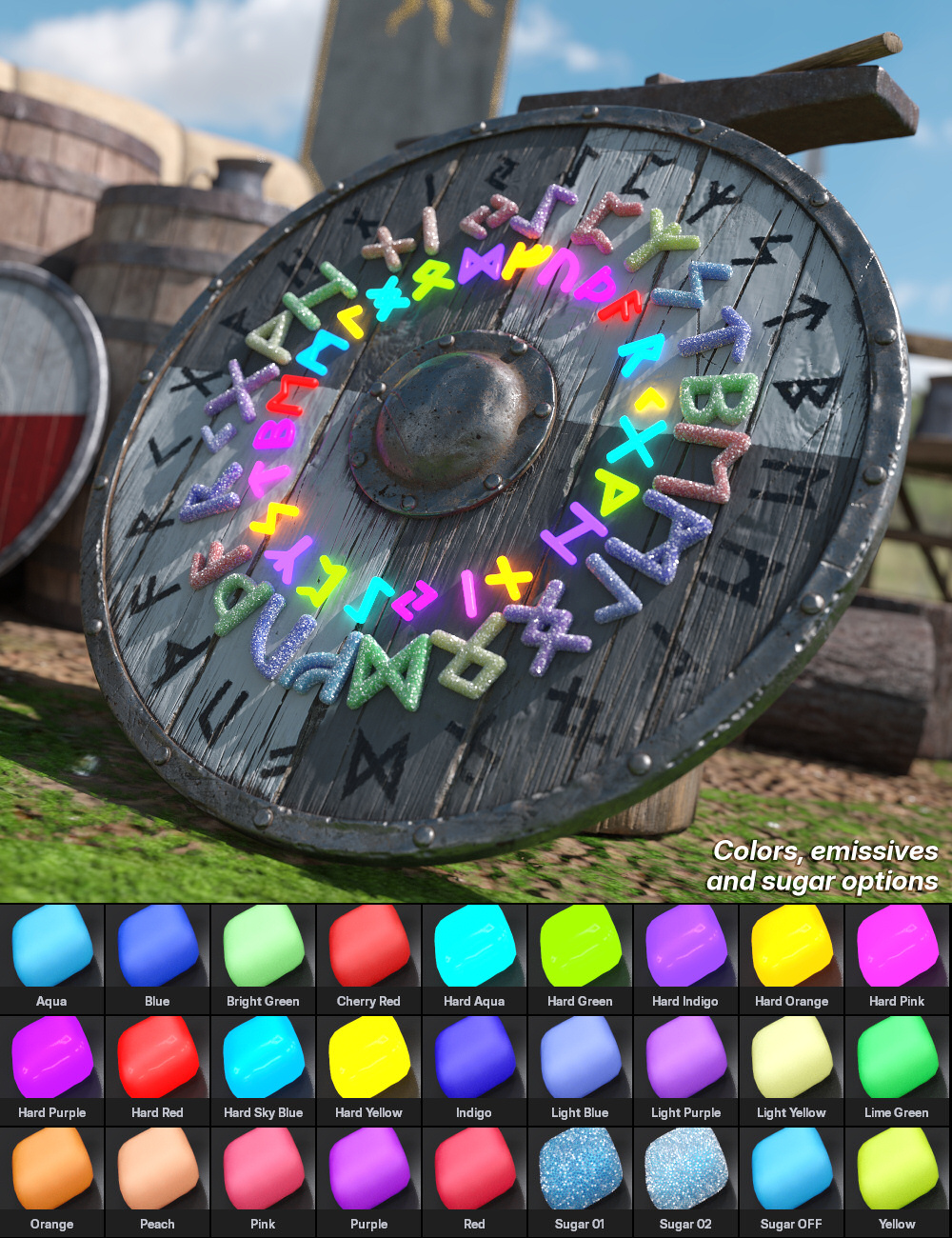 MMX Sugar Coated Candy 02 | Daz 3D