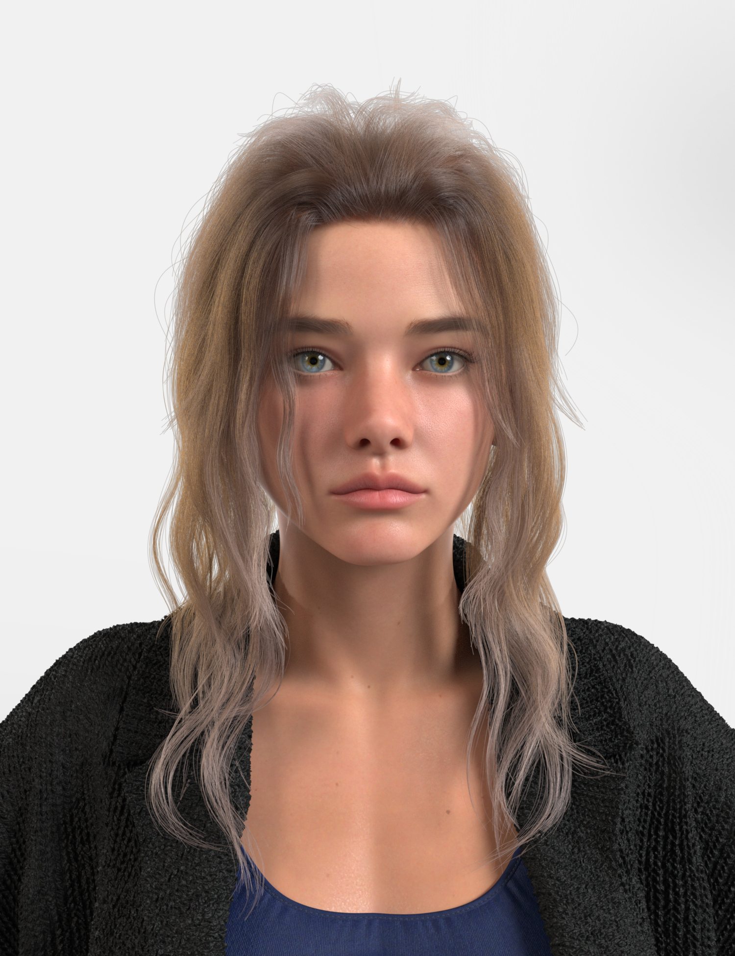dForce XYZ Pin Hair for Genesis 9 | Daz 3D