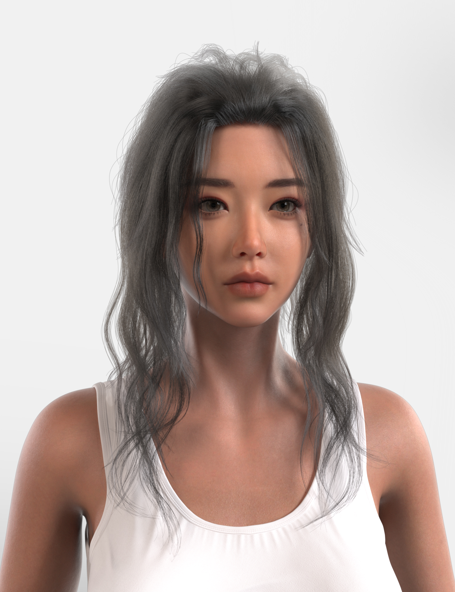 dForce XYZ Pin Hair for Genesis 9 | Daz 3D