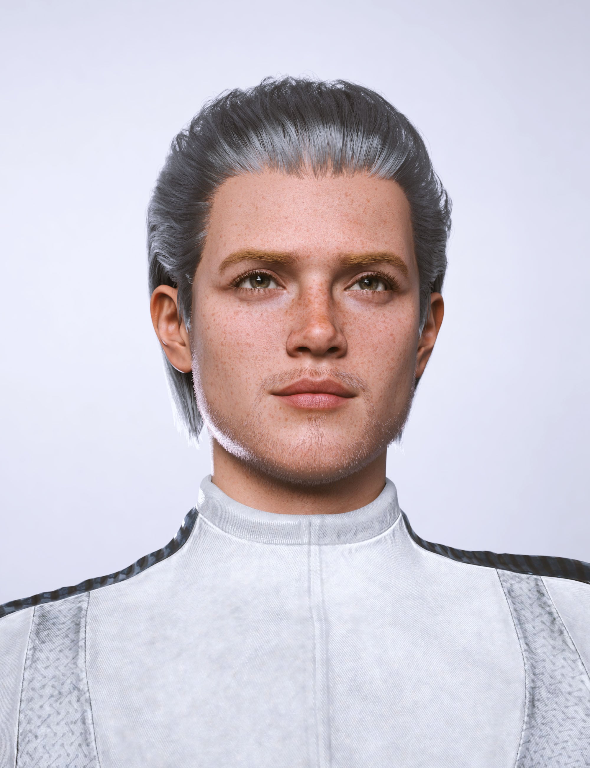 dForce AK Violent Hair for Genesis 9 | Daz 3D