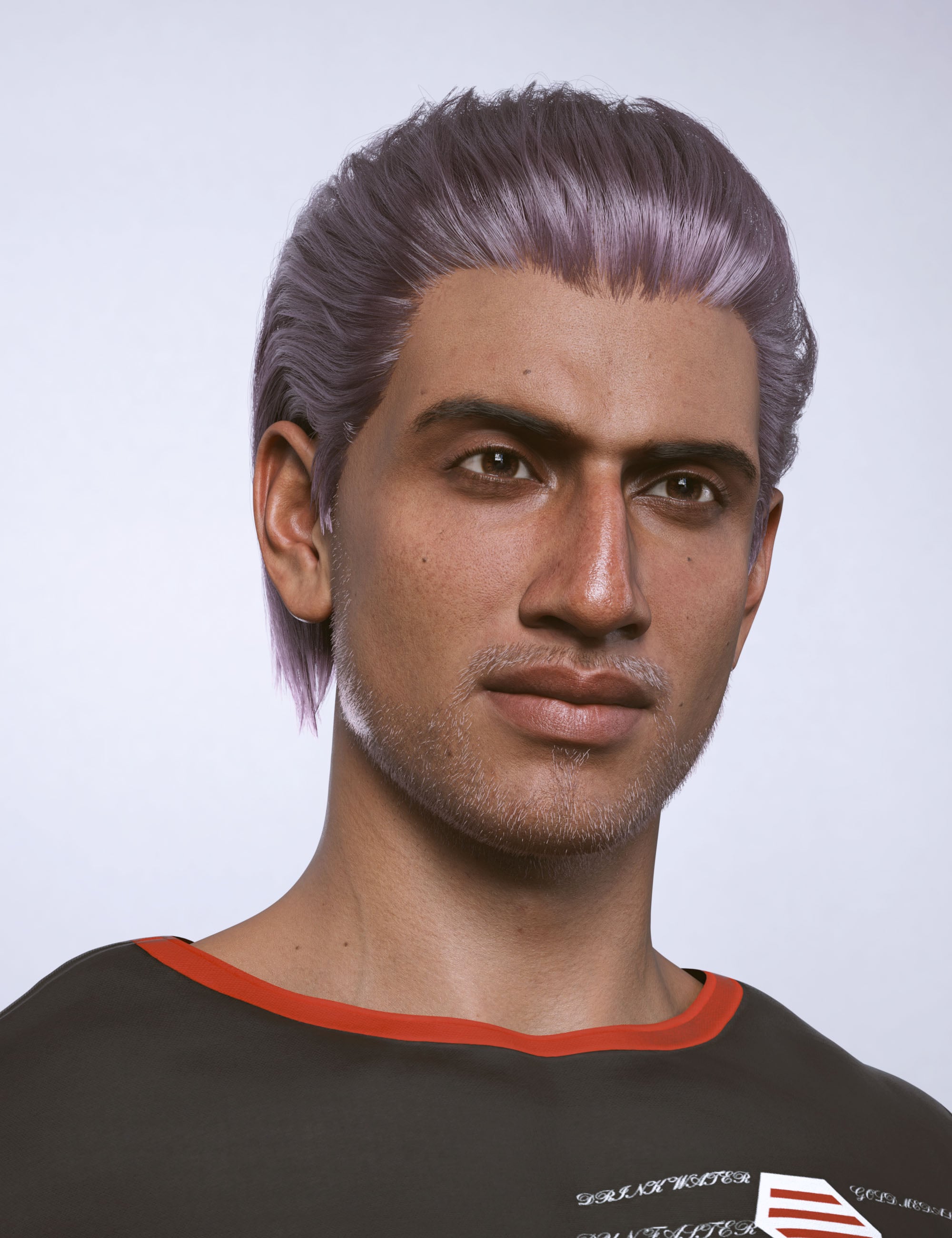 dForce AK Violent Hair for Genesis 9 | Daz 3D