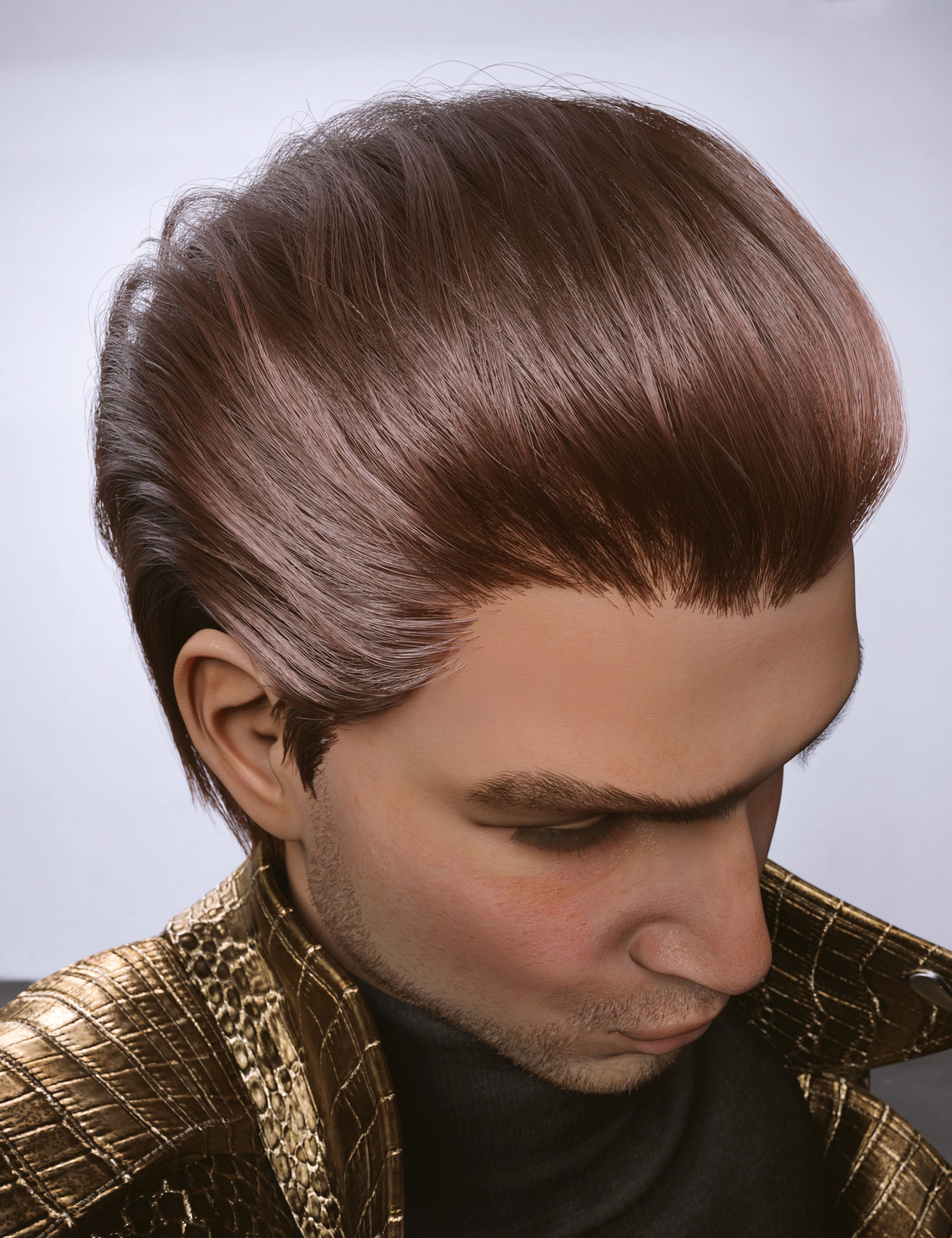 dForce AK Violent Hair for Genesis 9 | Daz 3D