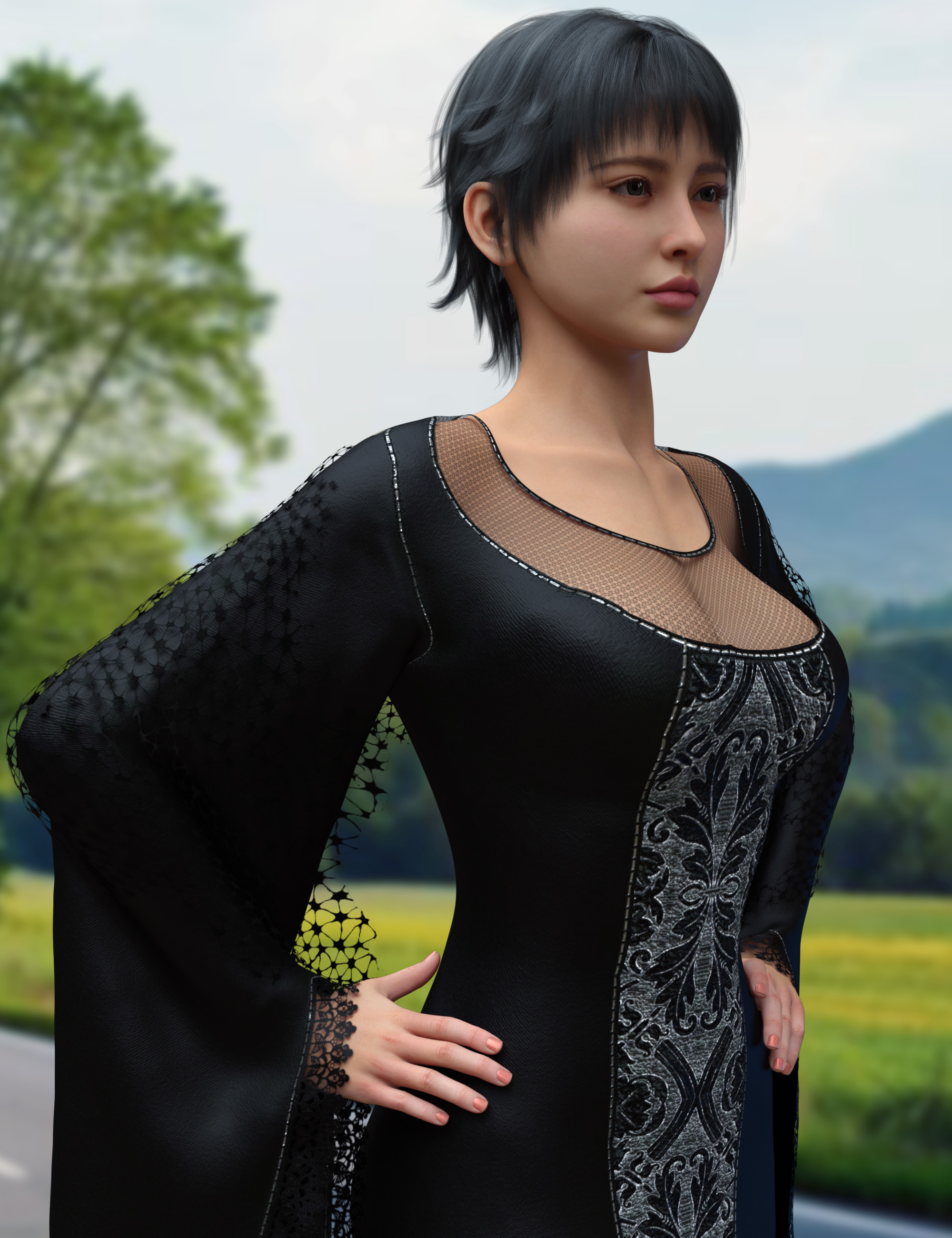 Vo Kimi and Young Kimi HD Females for Genesis 9 | Daz 3D
