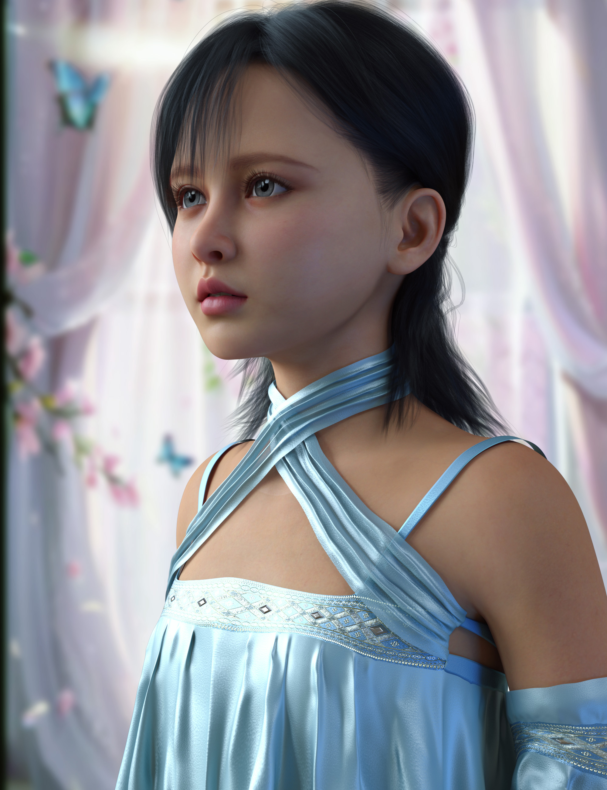 Vo Kimi and Young Kimi HD Females for Genesis 9 | Daz 3D