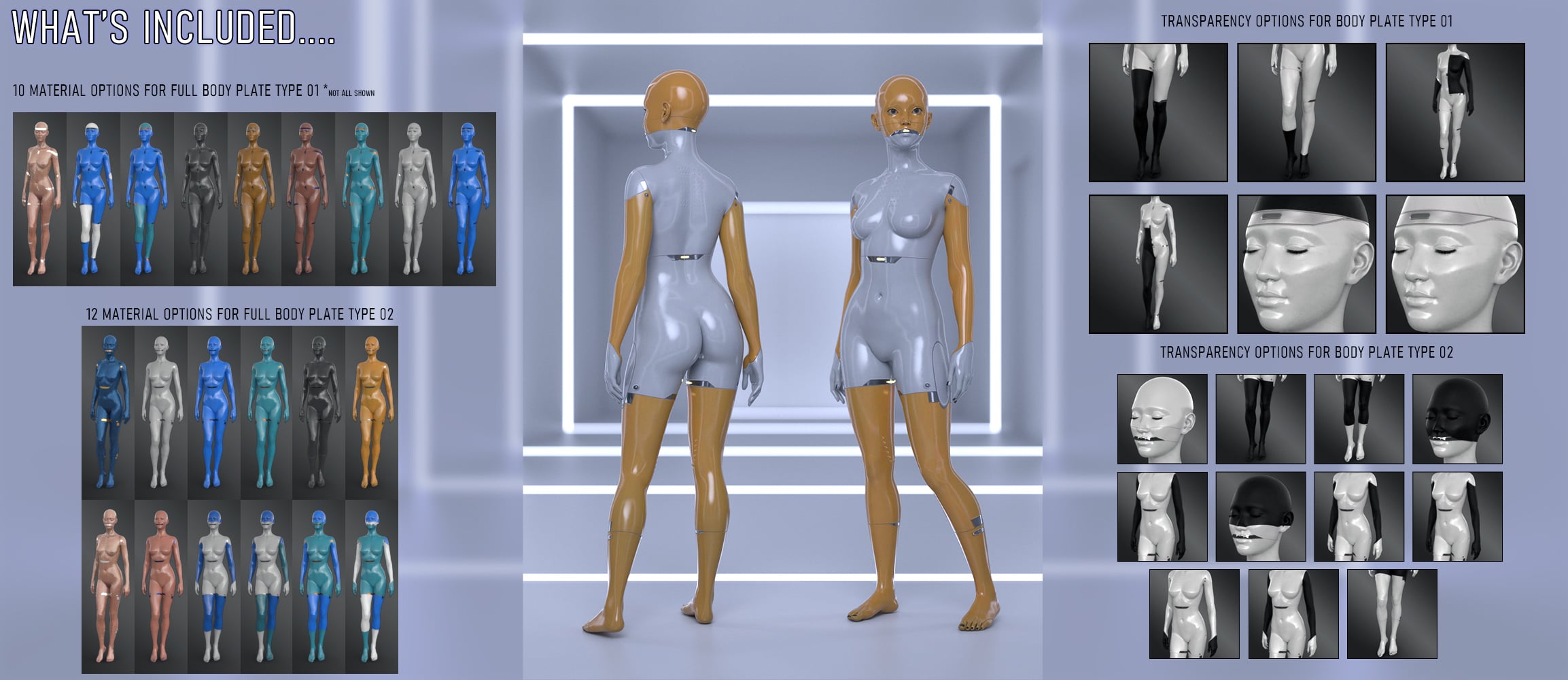 Robot Builder Geoshells for Genesis 9 | Daz 3D