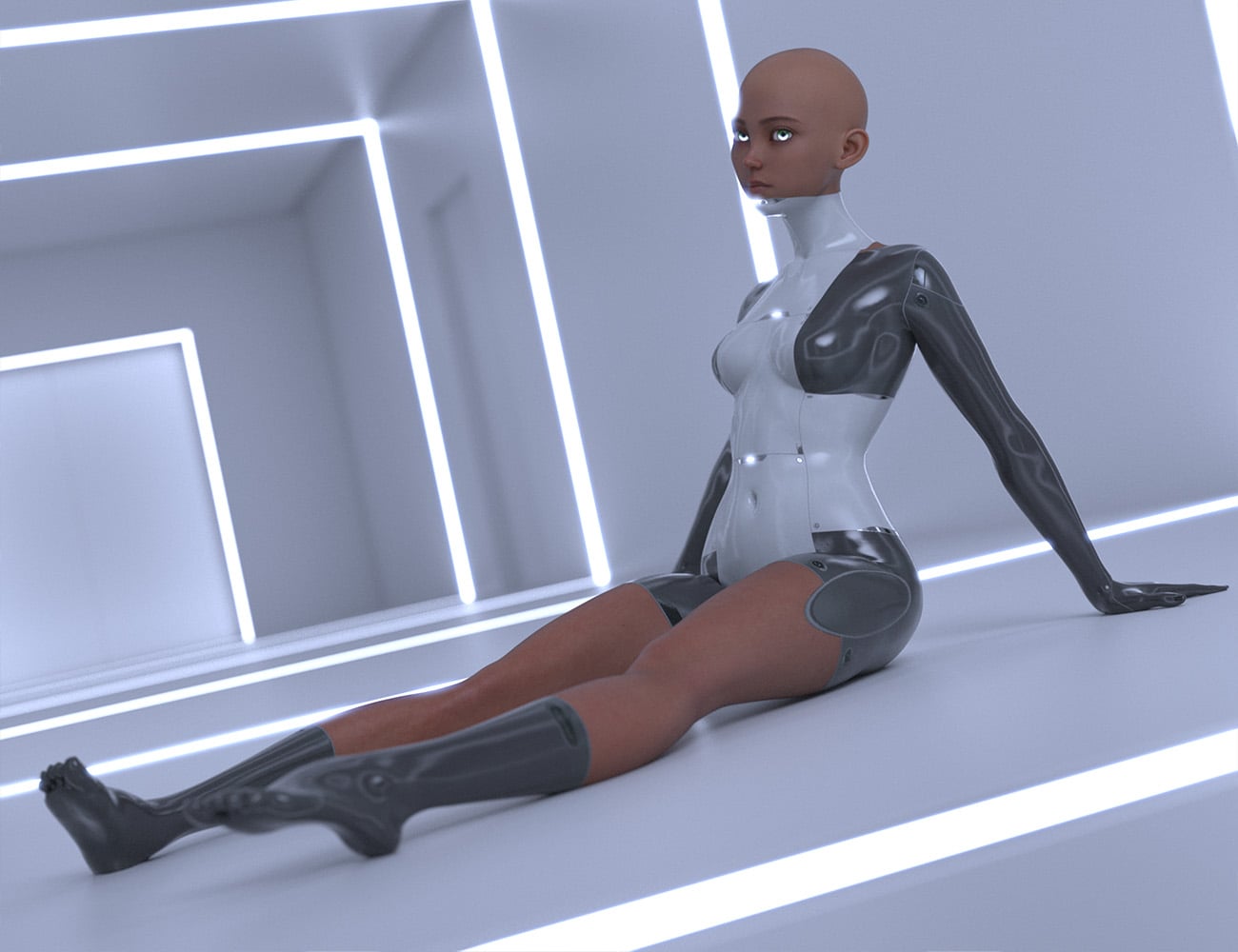 Robot Builder Geoshells for Genesis 9 | Daz 3D