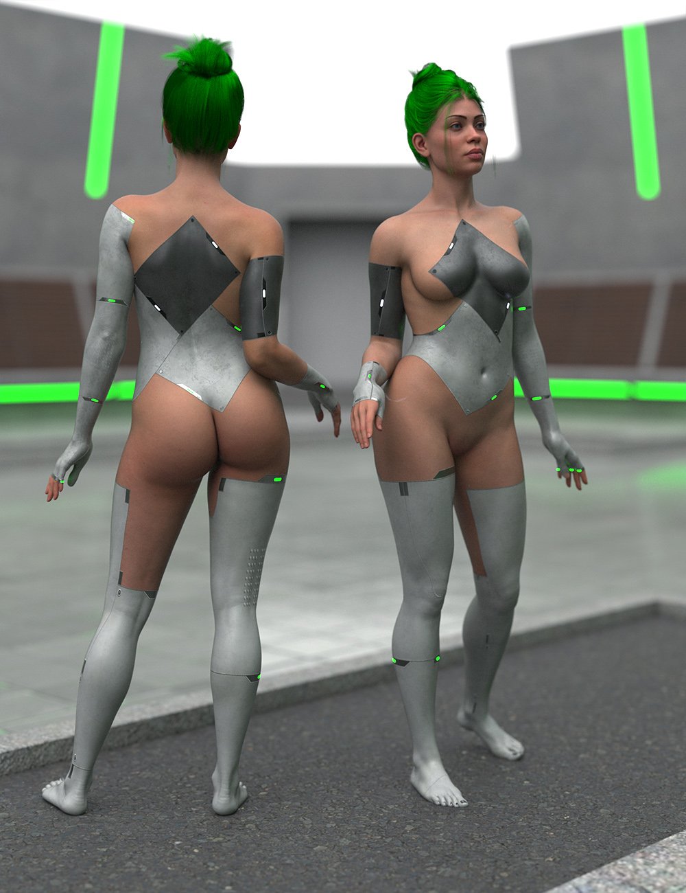 Robot Builder Geoshells for Genesis 9 | Daz 3D