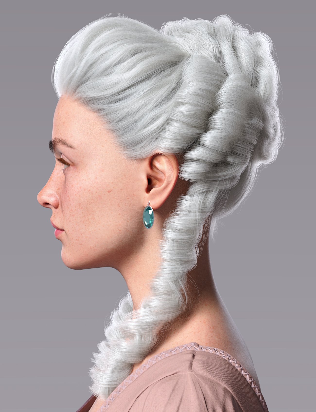 dForce Duchess Hair for Genesis 9 | Daz 3D