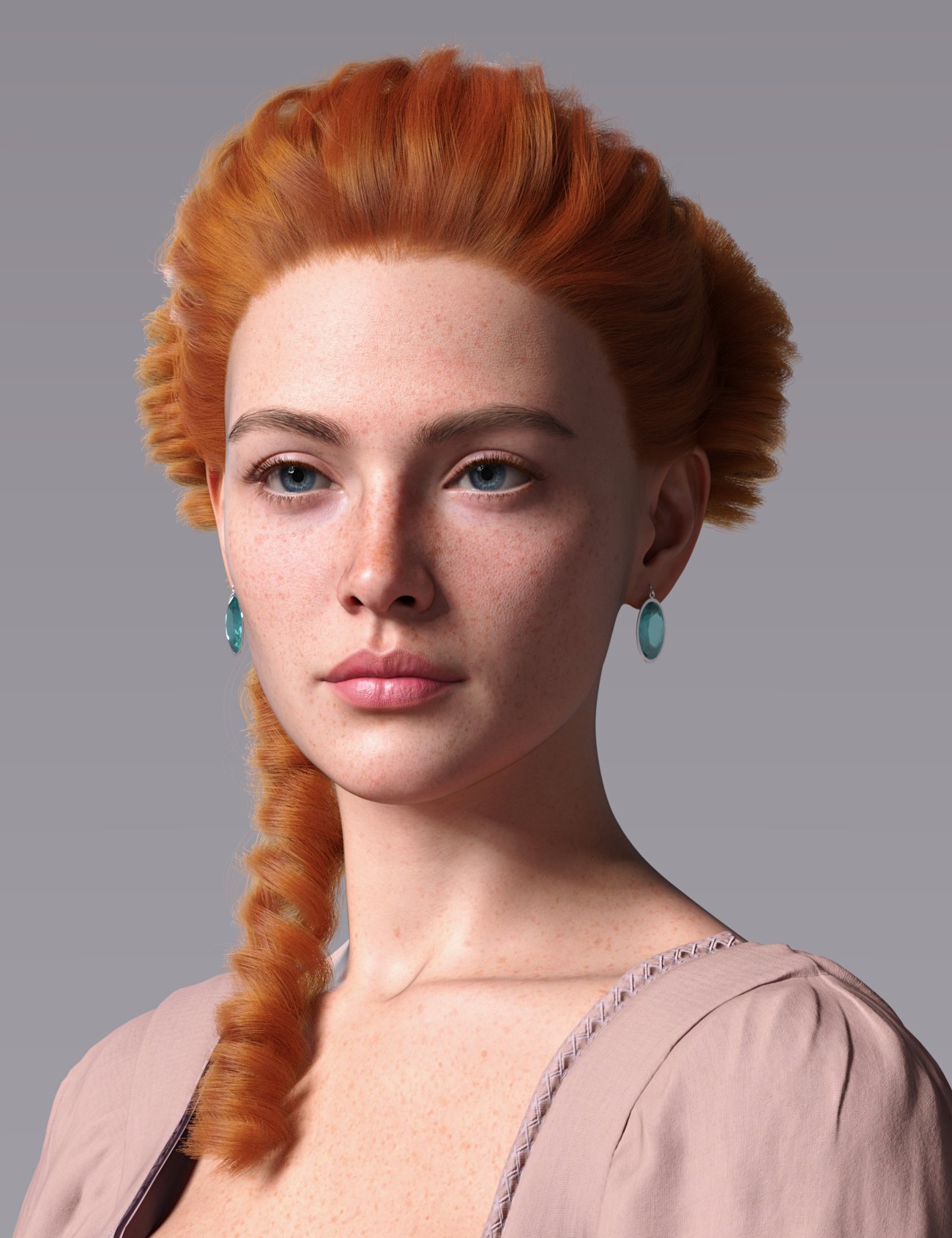 dForce Duchess Hair for Genesis 9 | Daz 3D