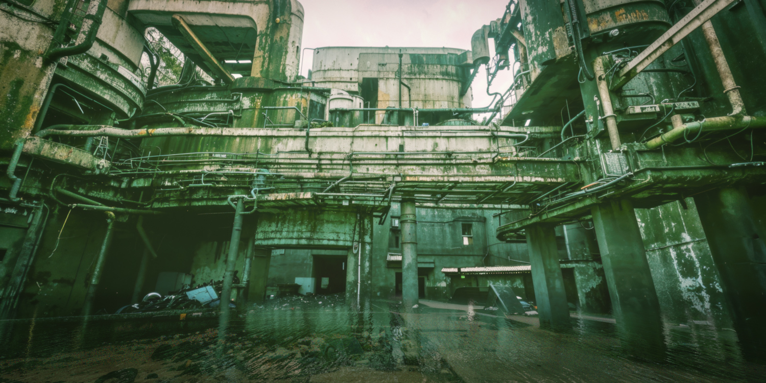 Epic HDRI Cyberpunk Ruins | Daz 3D