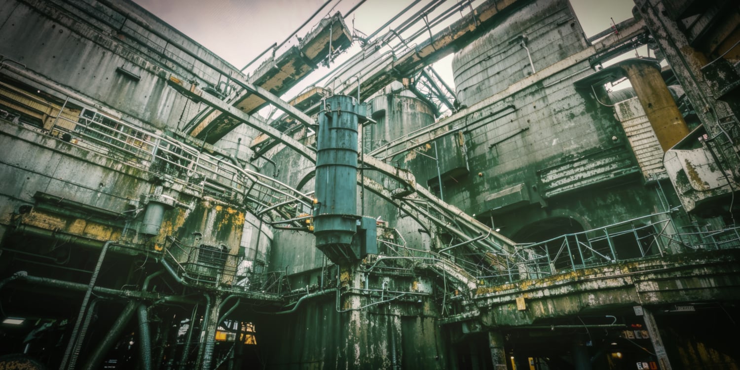Epic HDRI Cyberpunk Ruins | Daz 3D