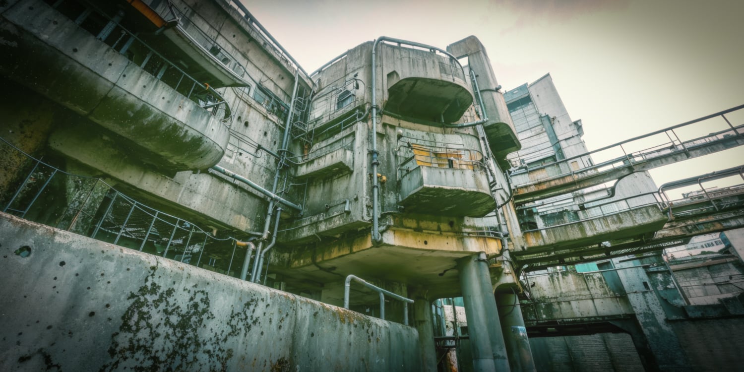 Epic HDRI Cyberpunk Ruins | Daz 3D