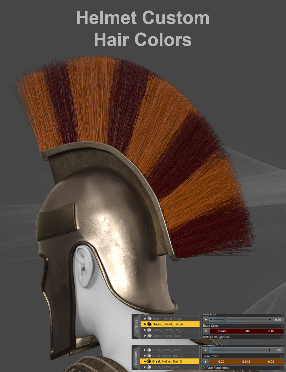 MD Hoplite Armor Textures | Daz 3D