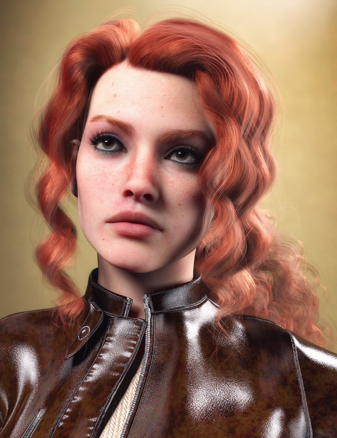 dForce CS Lisa Hair for Genesis 9 | Daz 3D