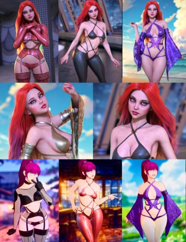 HM Papillon Nocturne Bundle | Daz 3D