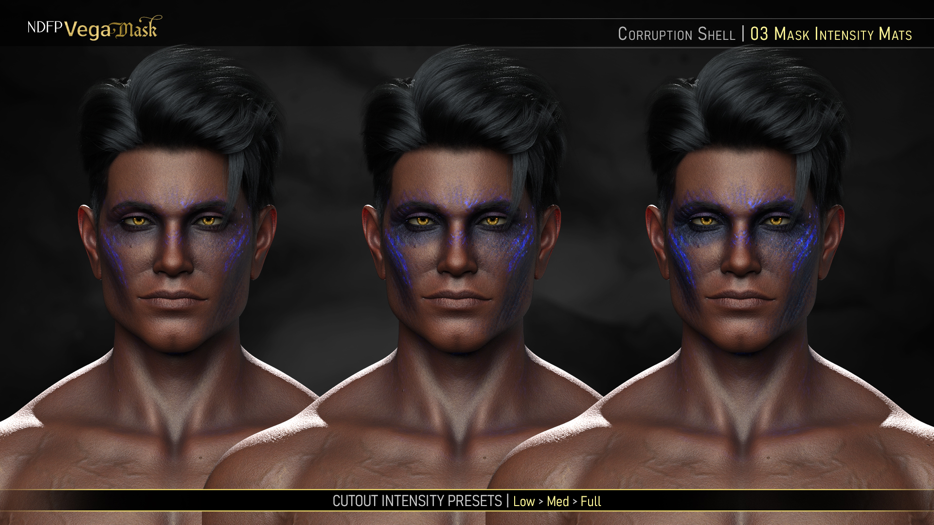 NDFP Vega Mask for Genesis 9 | Daz 3D