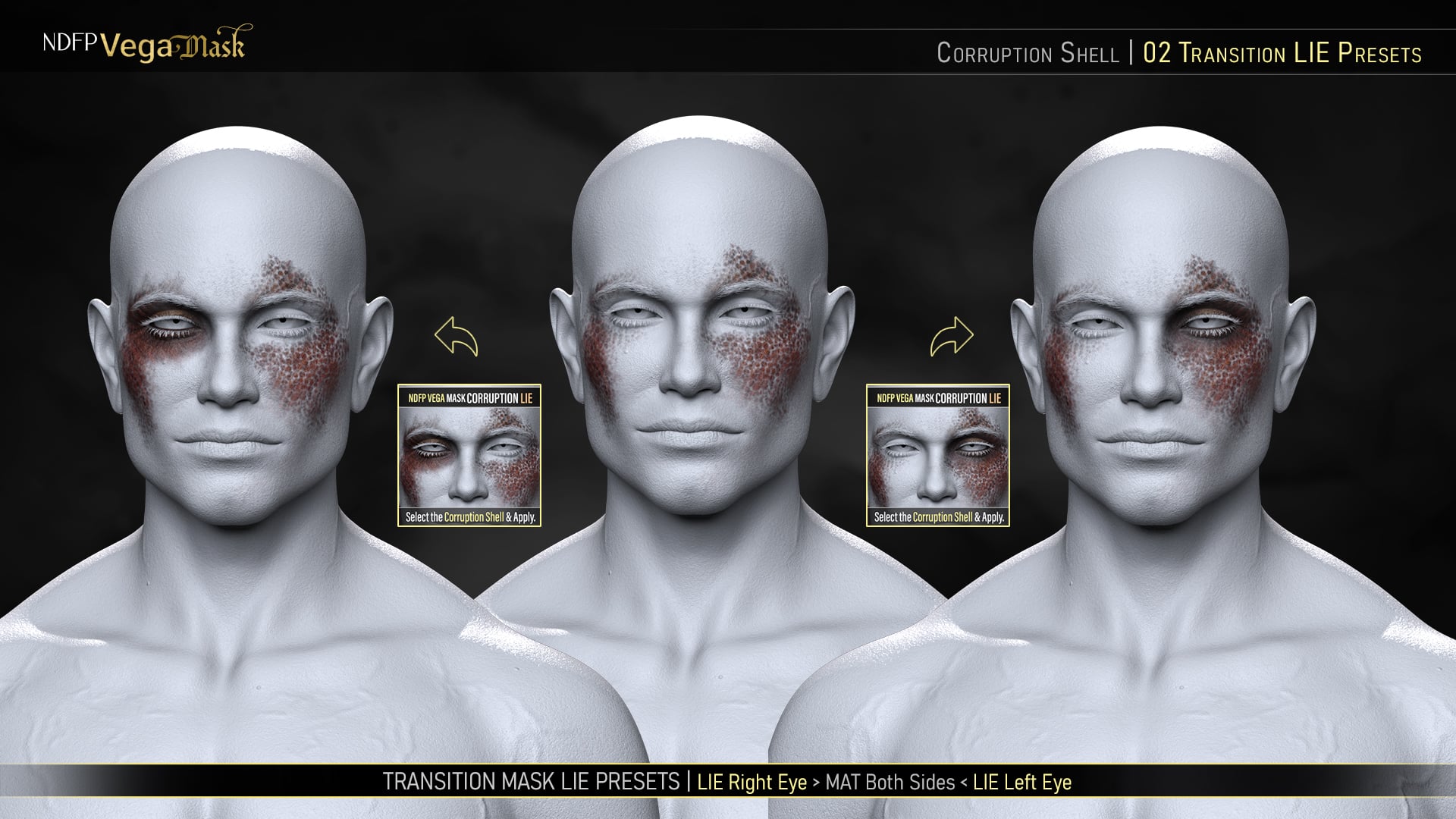 NDFP Vega Mask for Genesis 9 | Daz 3D