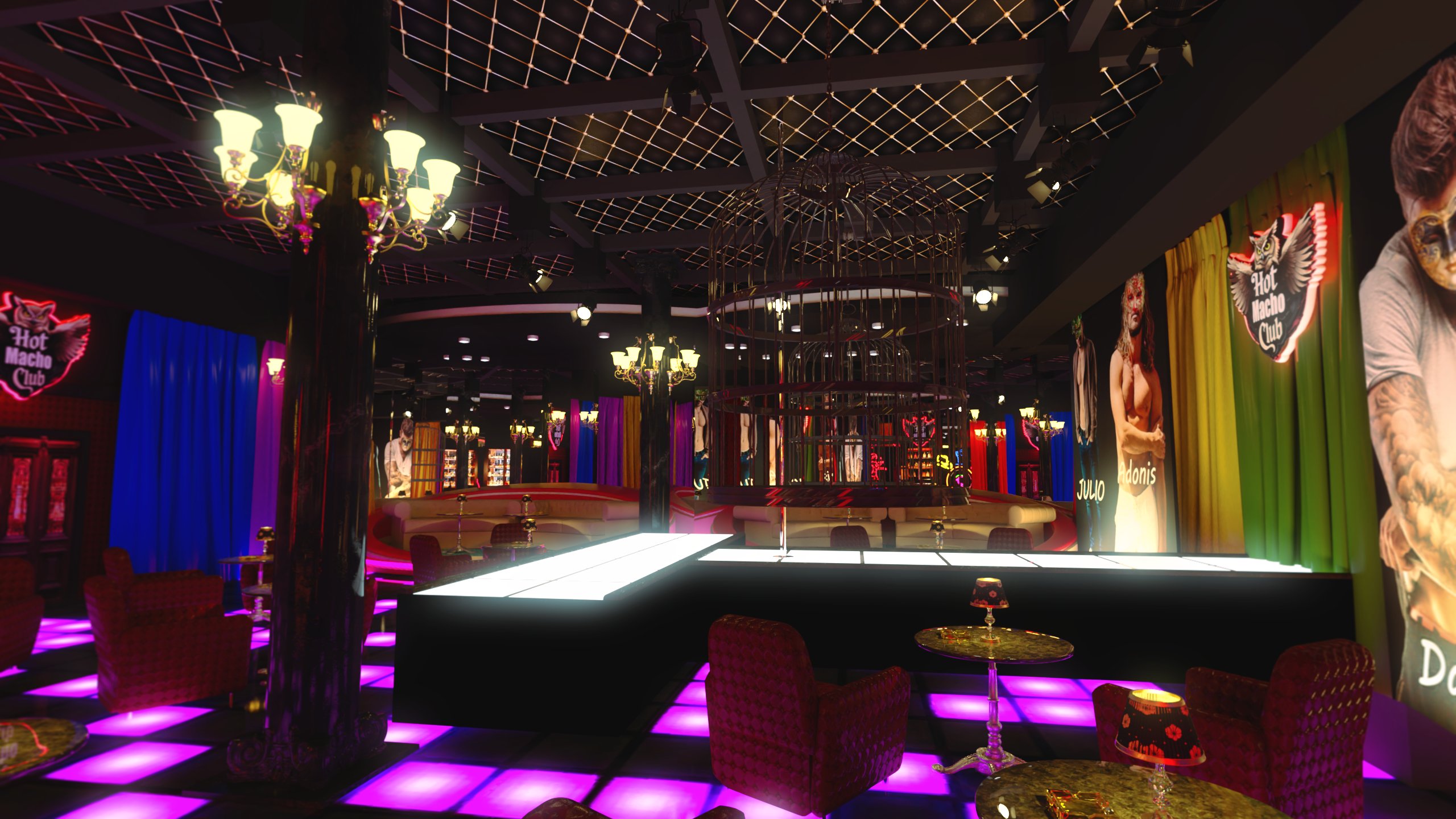 Hot Macho Club | Daz 3D