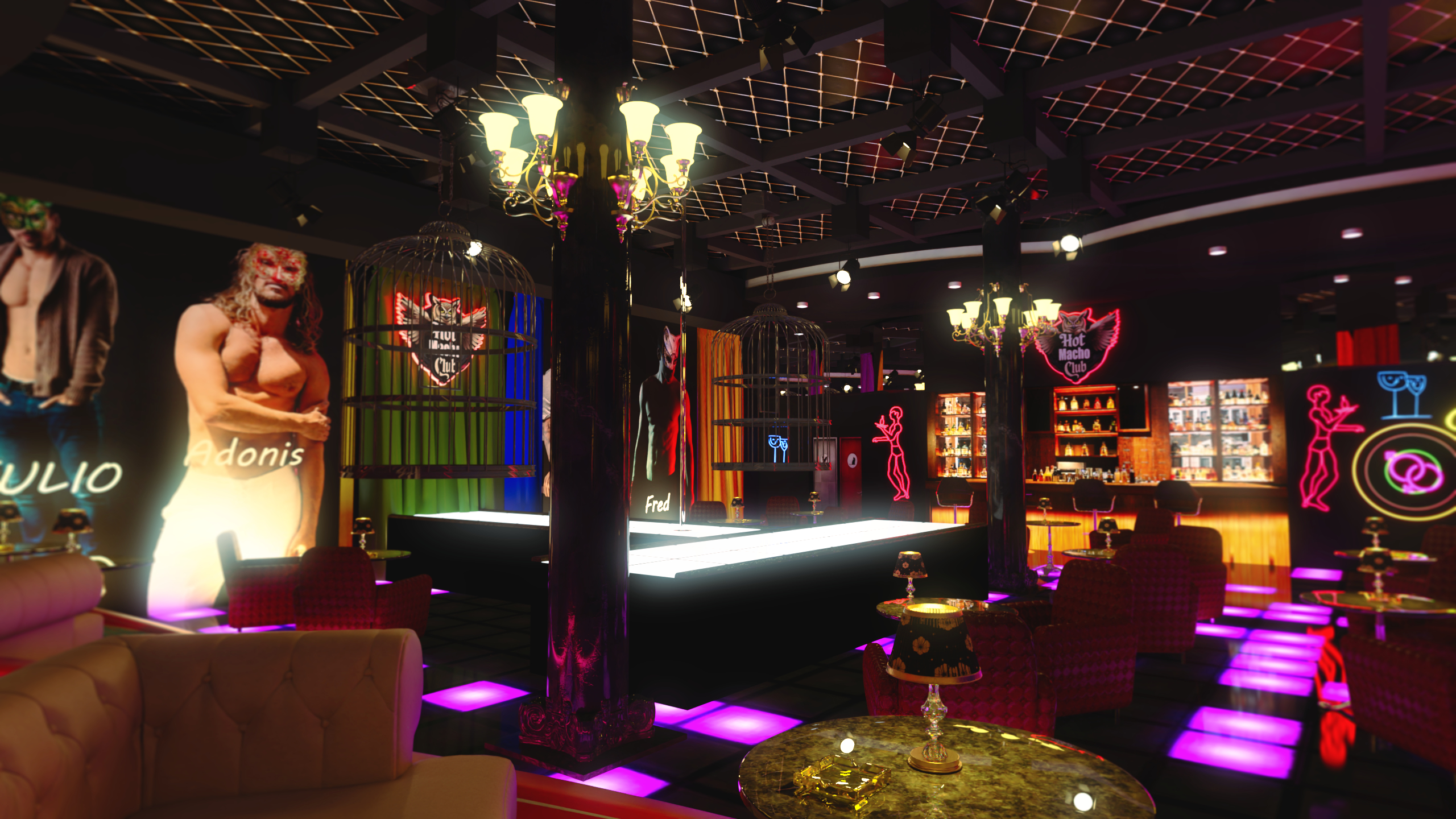 Hot Macho Club | Daz 3D