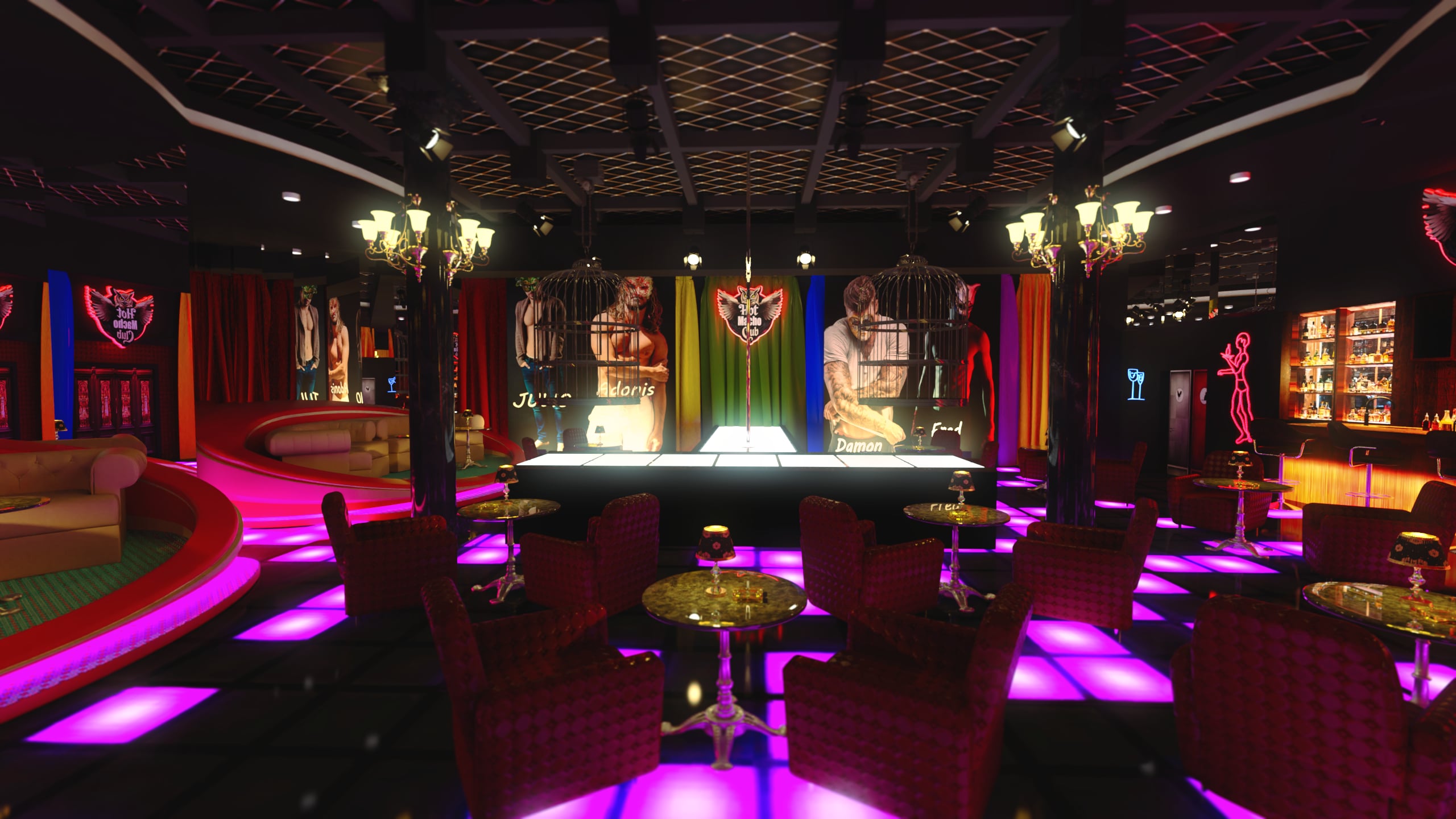 Hot Macho Club | Daz 3D