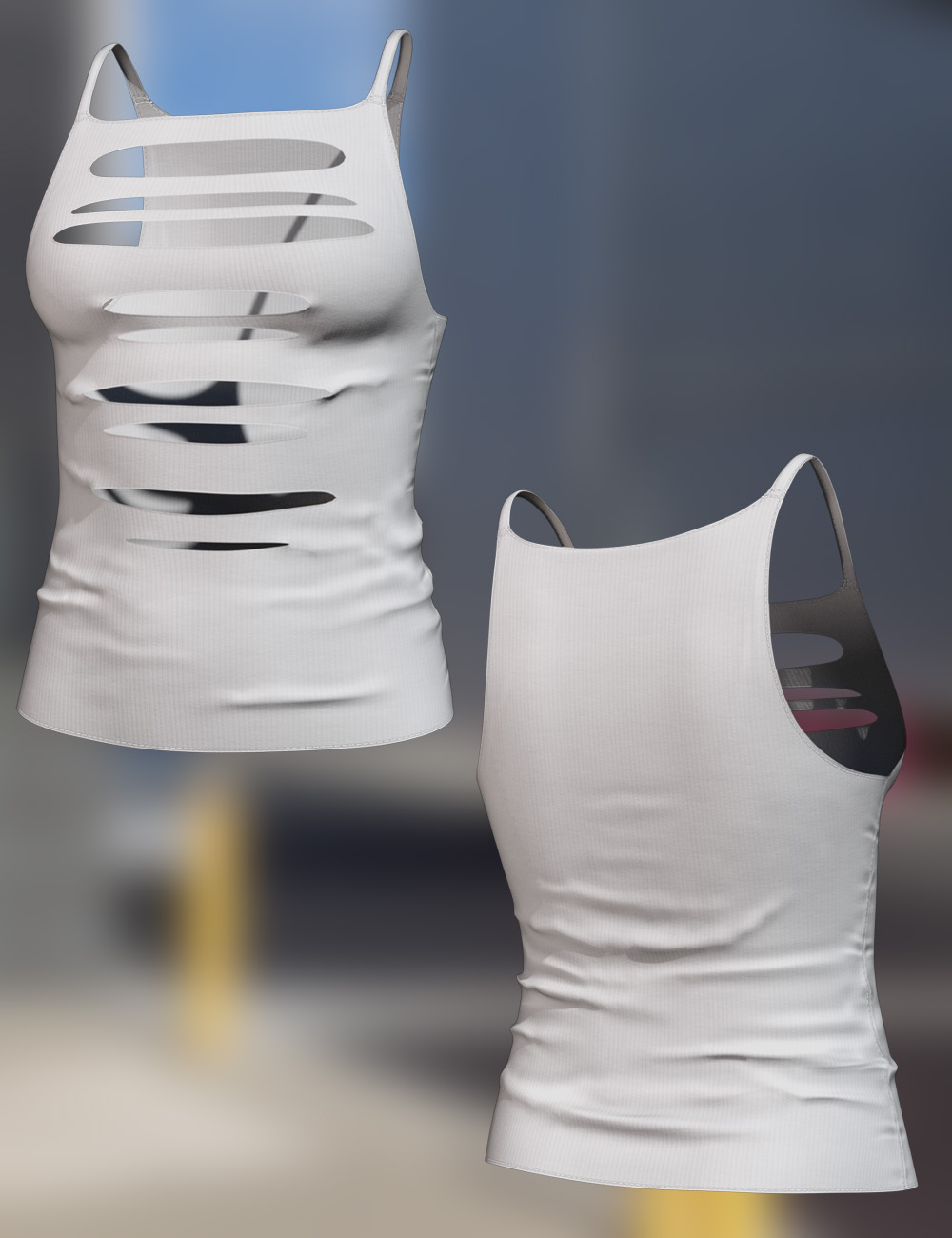 dForce Cutthroat Tank Genesis 9 | Daz 3D