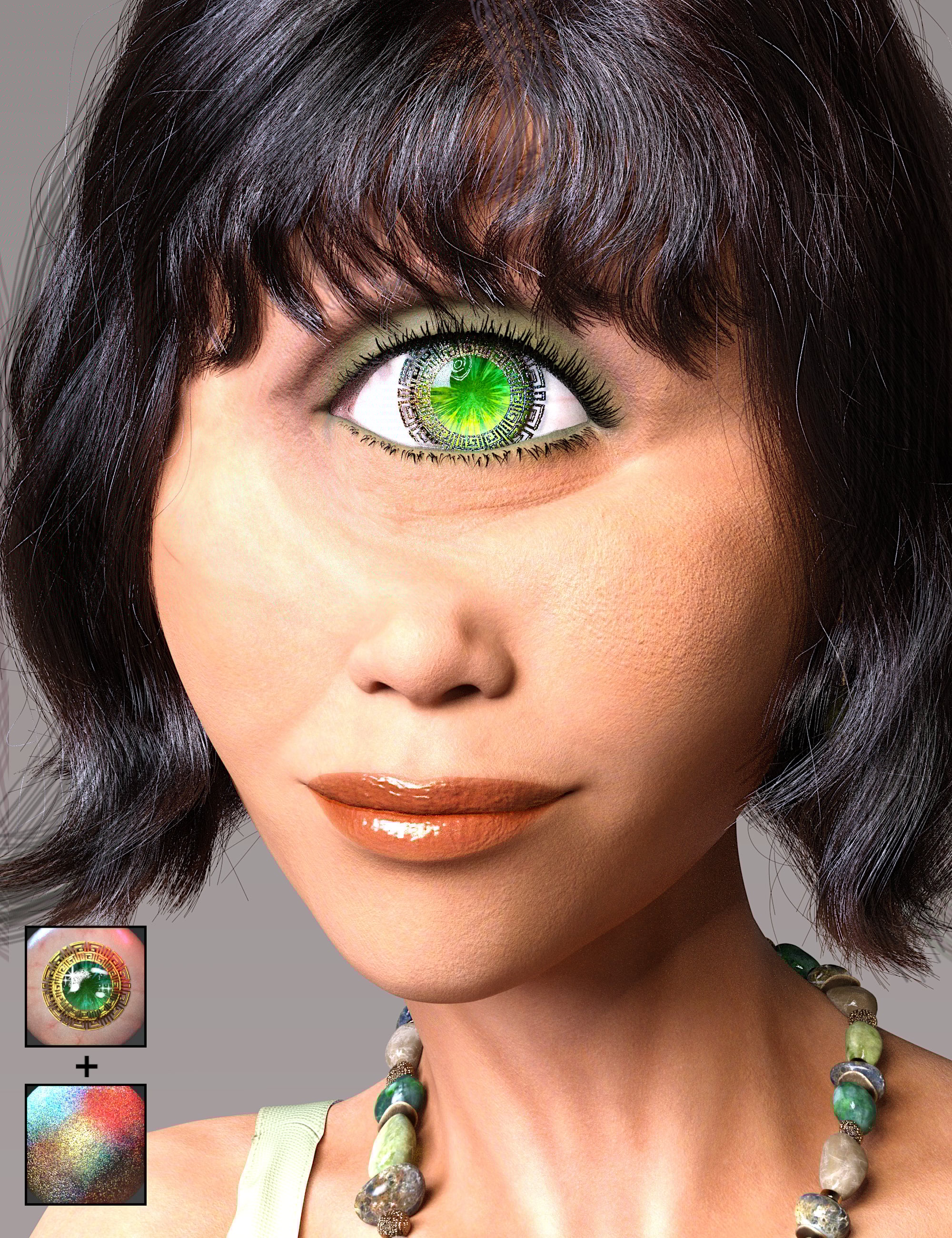 DD MetalEyez for Genesis 9 | Daz 3D