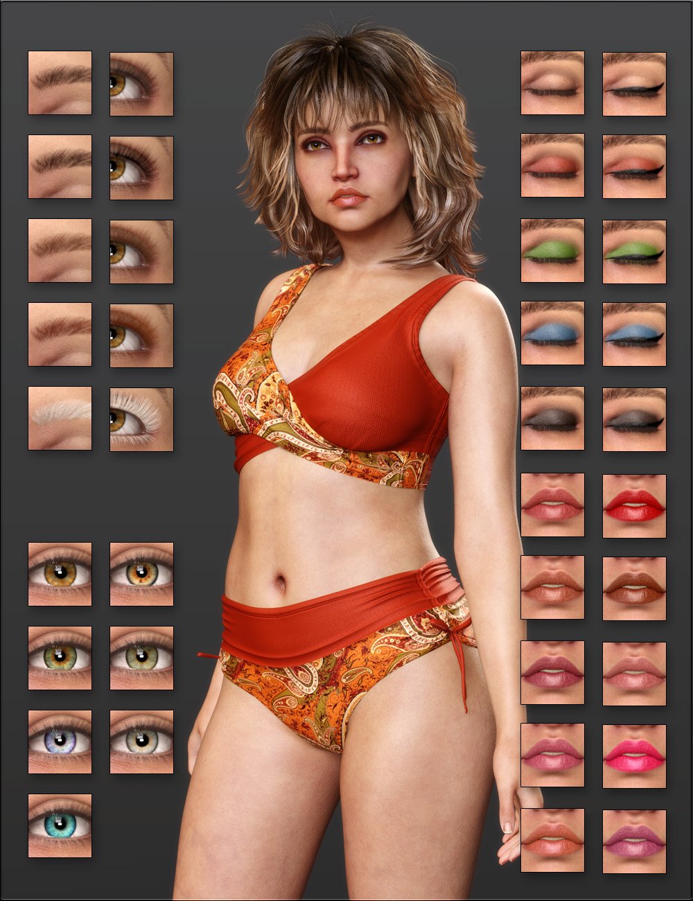 VYK Ginger for Genesis 9 | Daz 3D