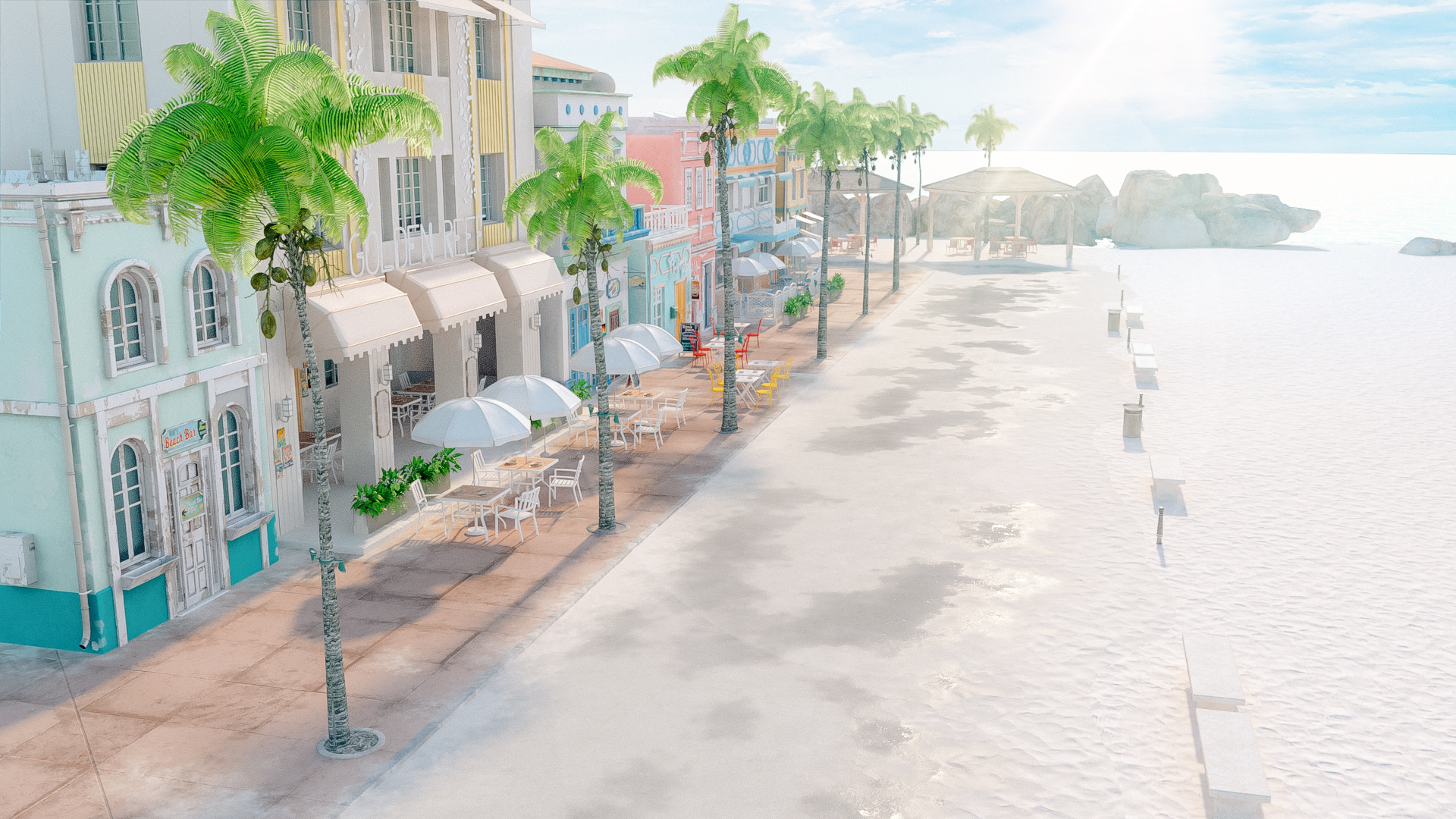 Polish Whitewave Beach | Daz 3D