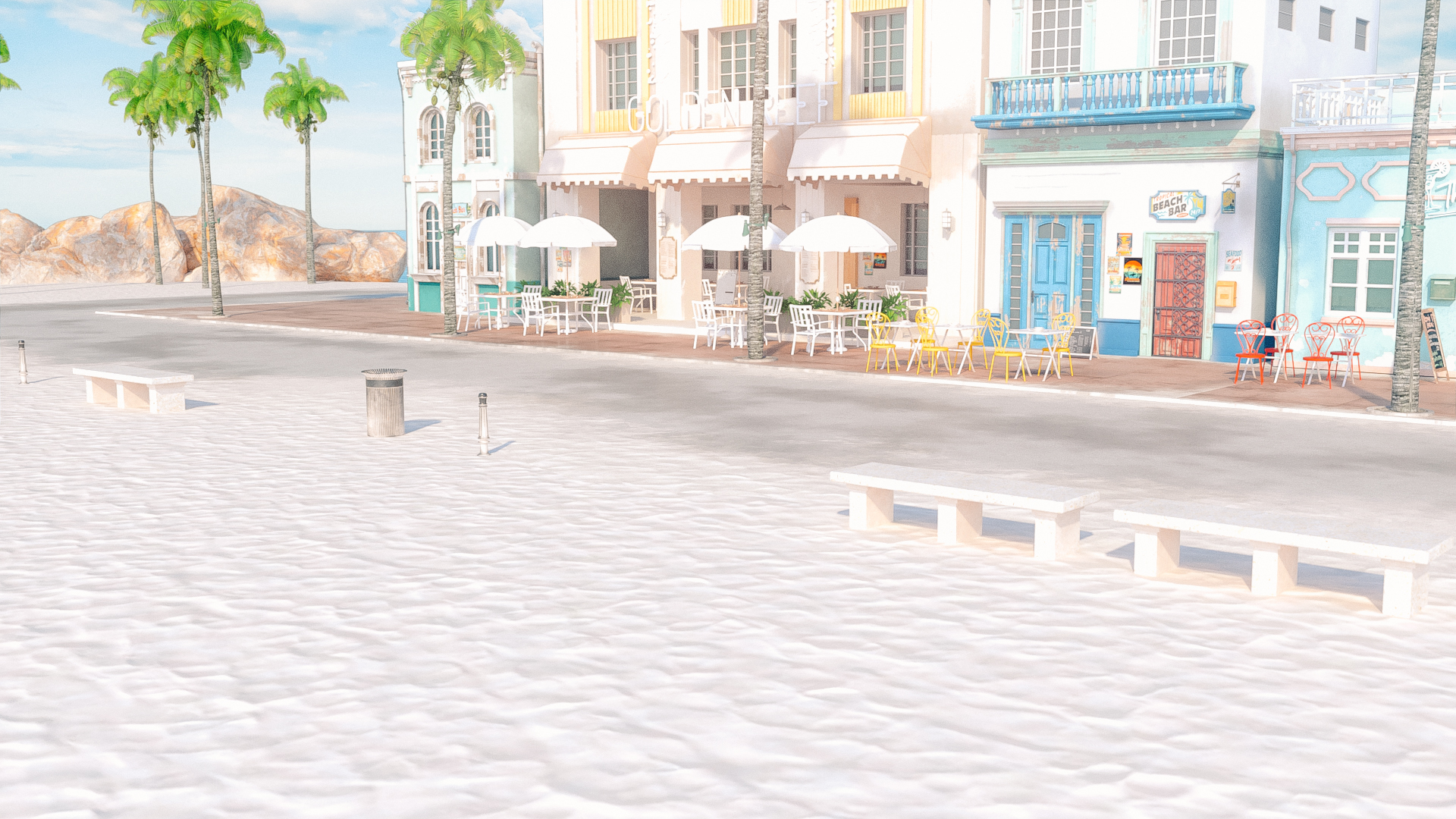 Polish Whitewave Beach | Daz 3D