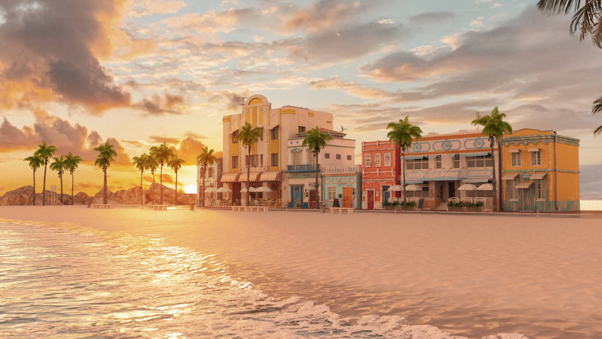 Polish Whitewave Beach | Daz 3D