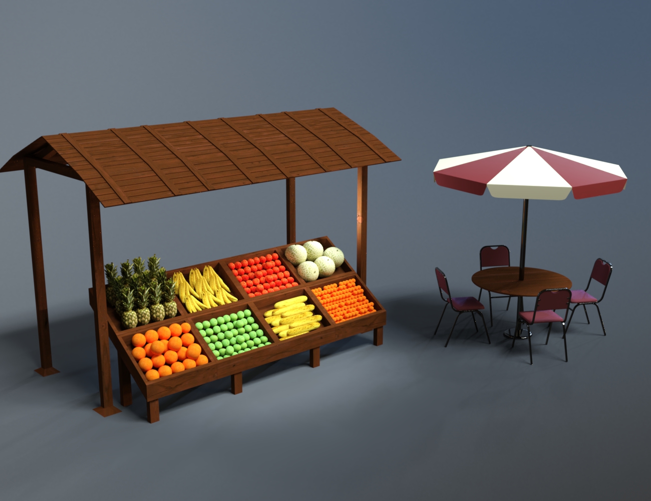 AP Modular South American Village Prop Set | Daz 3D