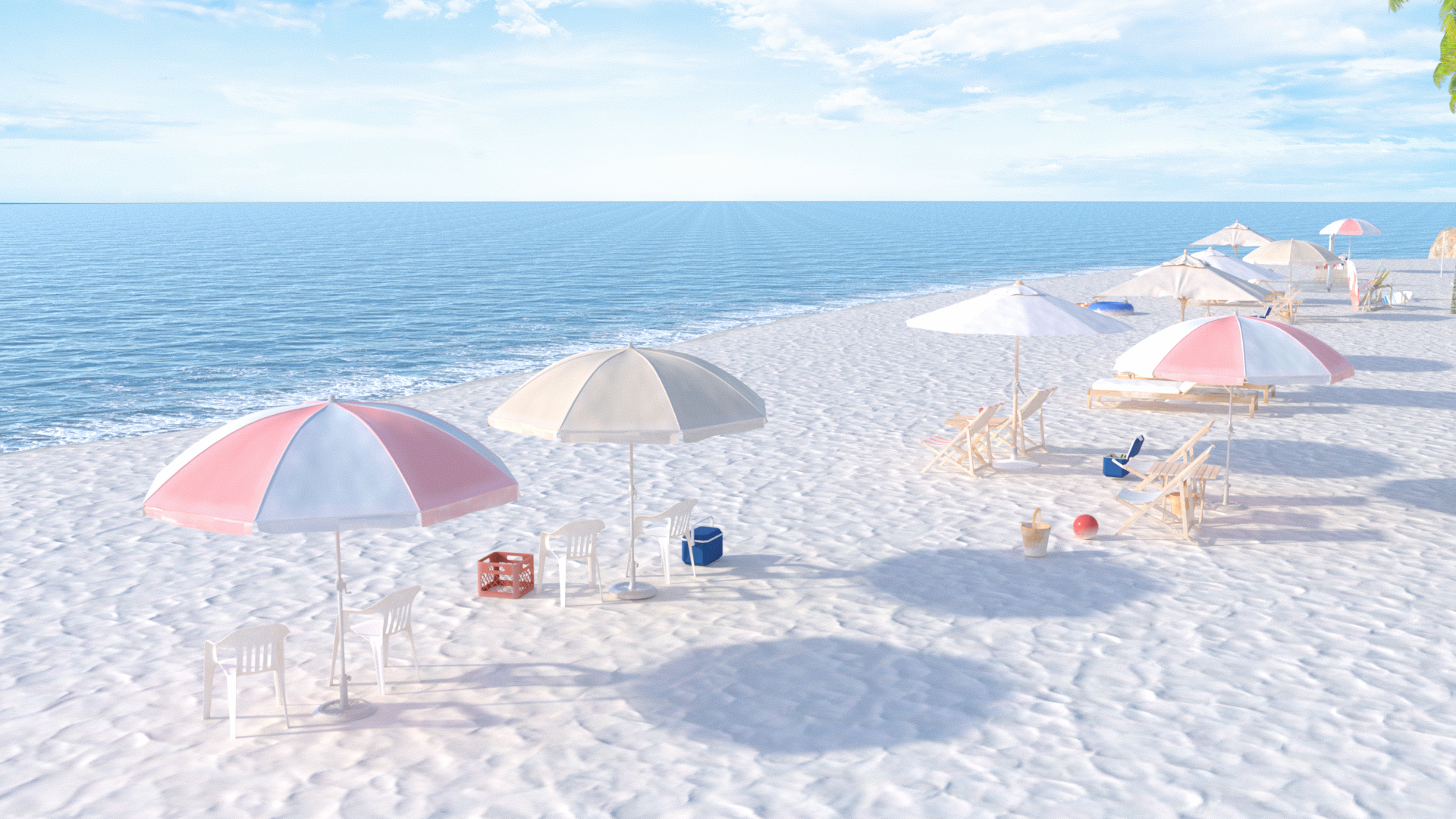 Polish Whitewave Beach Mega Environment Bundle | Daz 3D