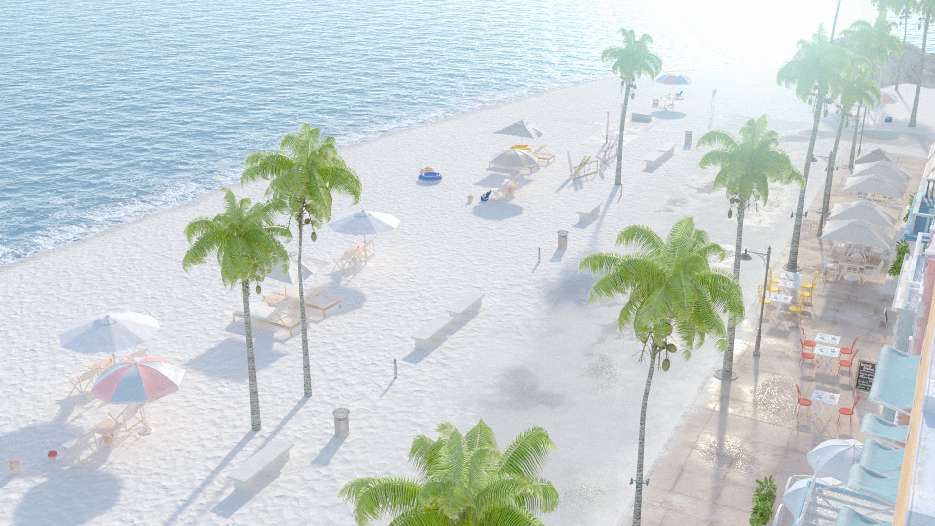 Polish Whitewave Beach Mega Environment Bundle | Daz 3D