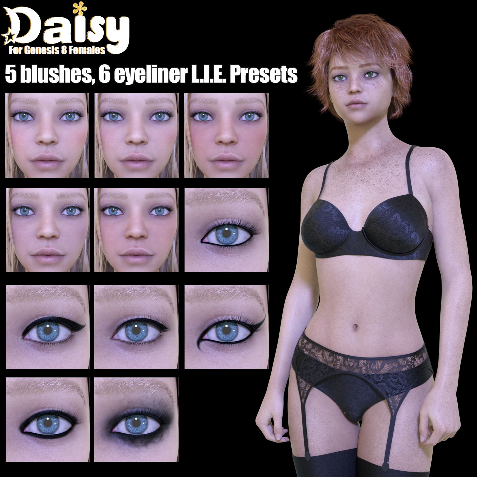 Daisy for Genesis 8 Females | Daz 3D