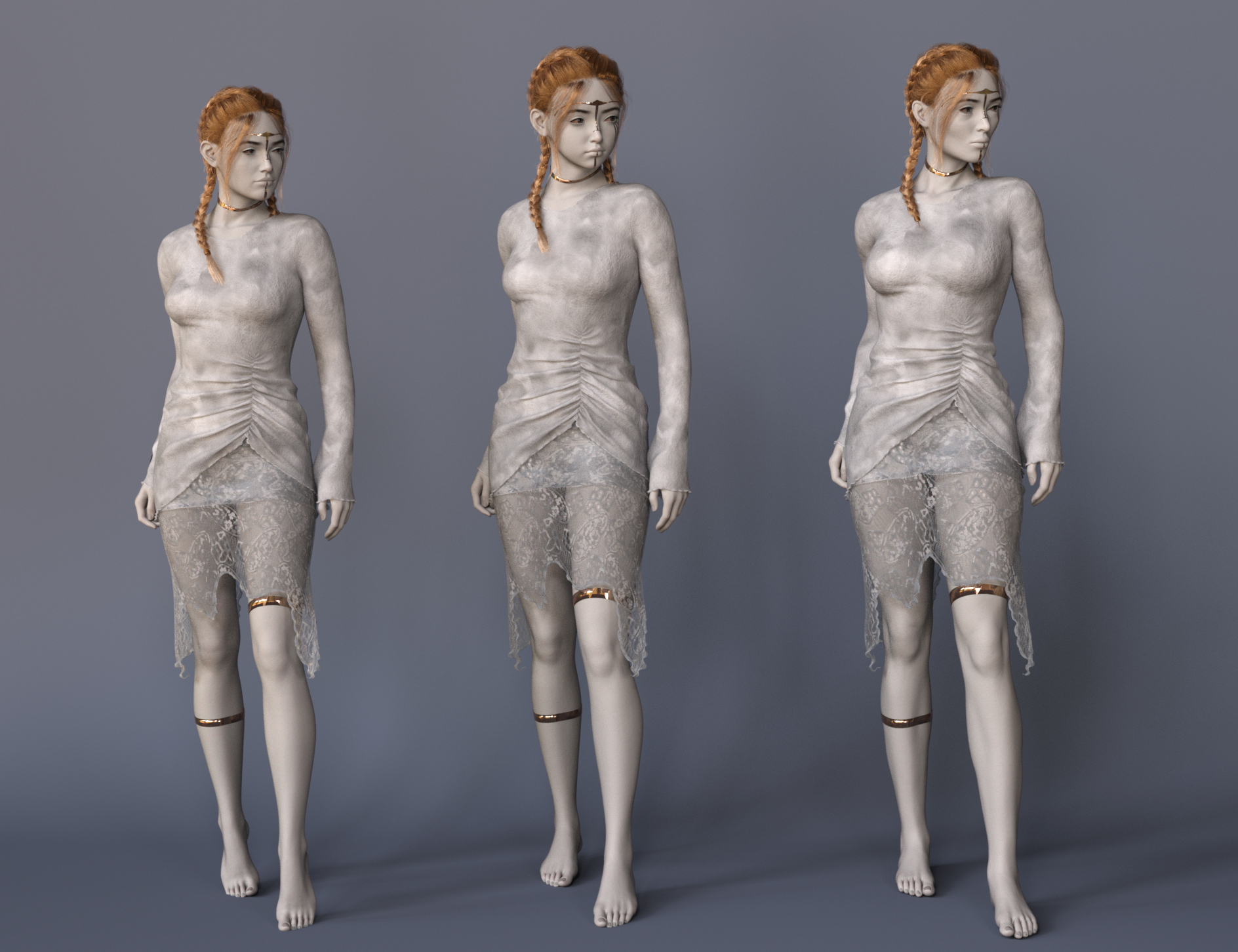 dForce Summer Code Outfit for Genesis 9 | Daz 3D