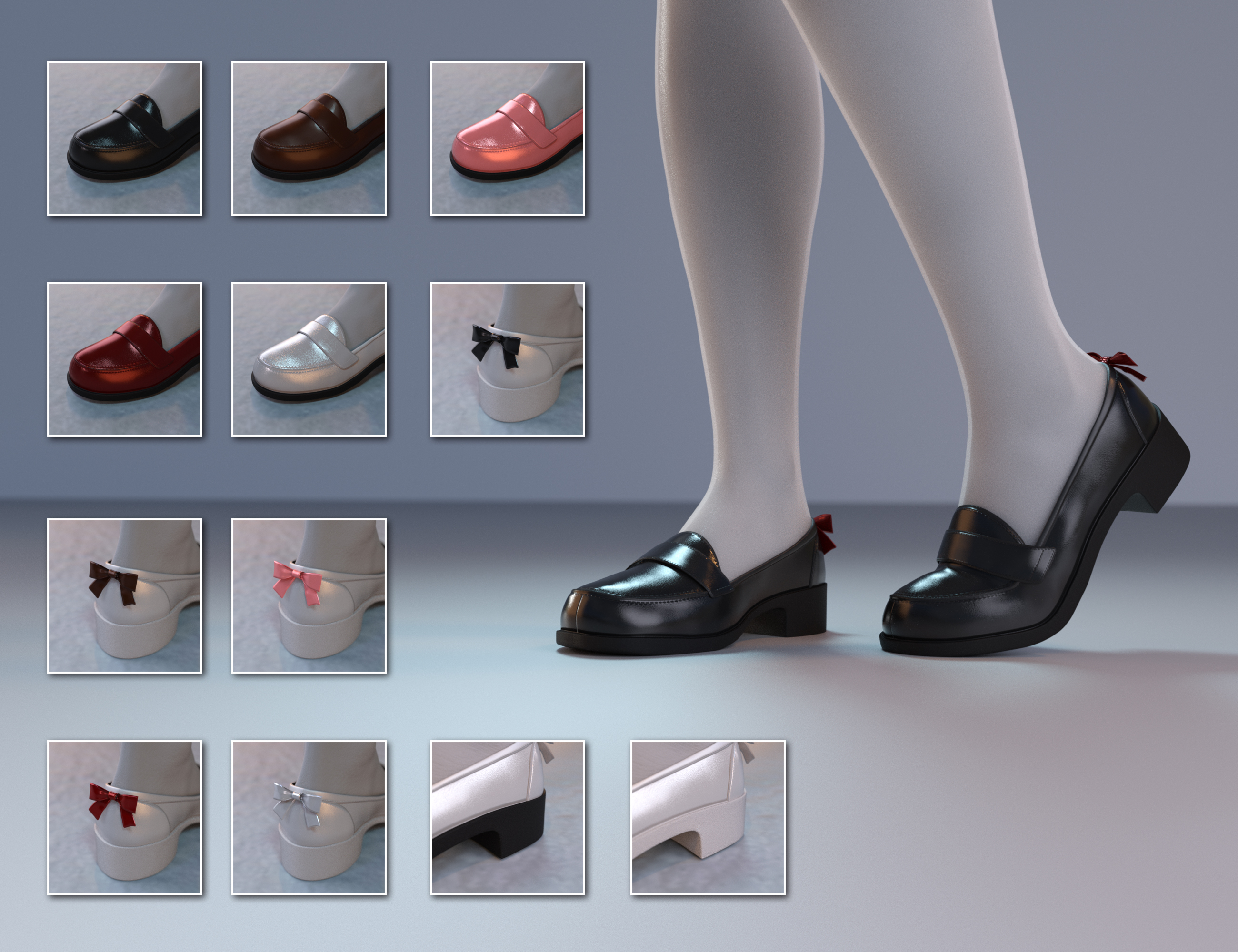 dForce MKTG Cute Zombie Outfit for Genesis 9, 8.1 and 8 Female | Daz 3D