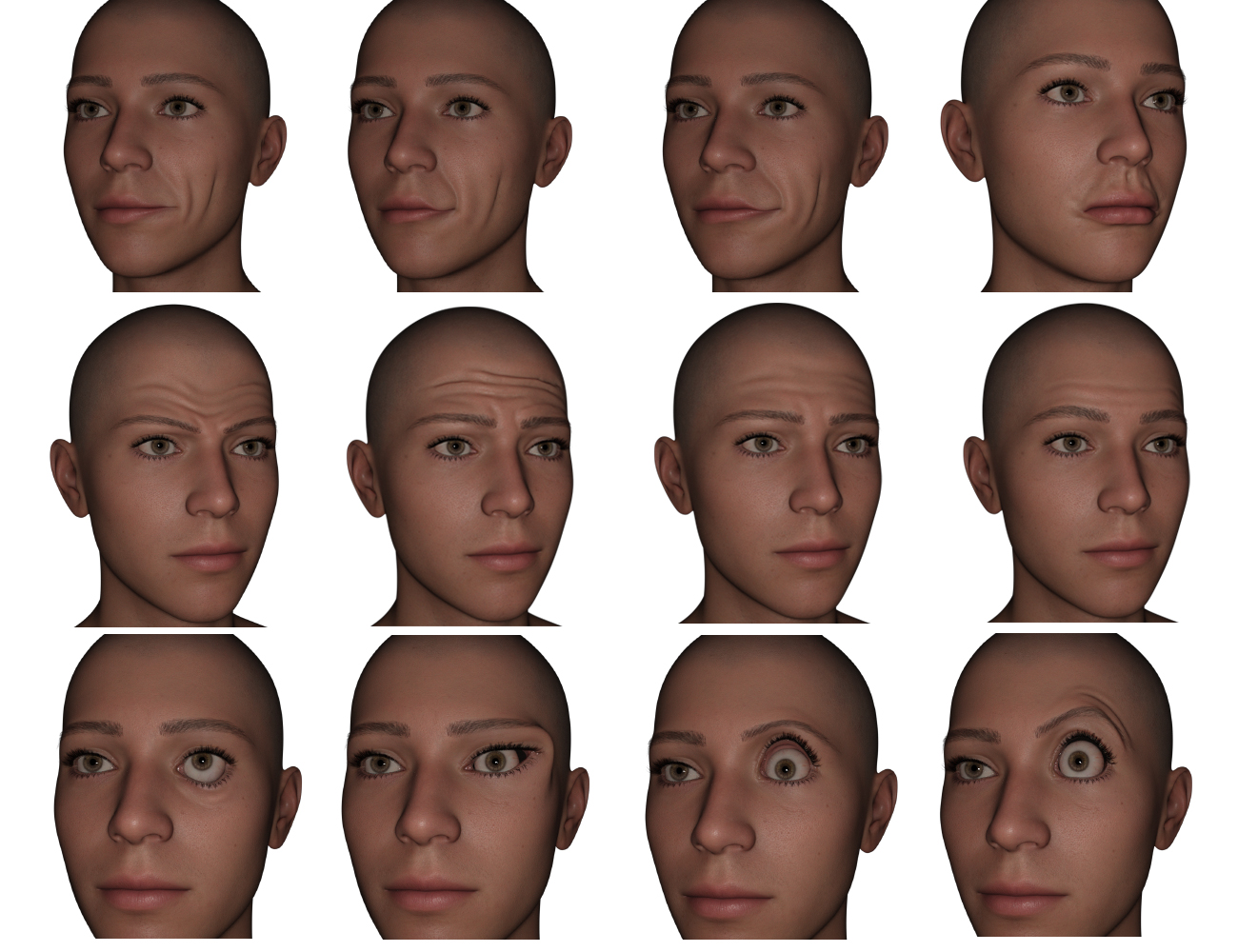 Genesis 9 Facial Elasticity Morphs | Daz 3D