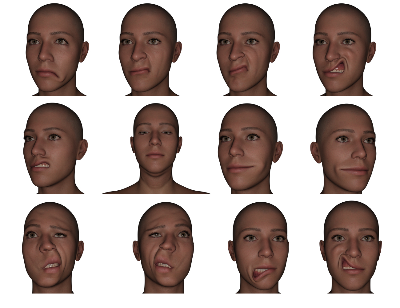 Genesis 9 Facial Elasticity Morphs | Daz 3D