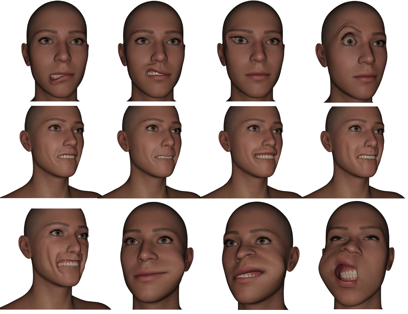 Genesis 9 Facial Elasticity Morphs | Daz 3D