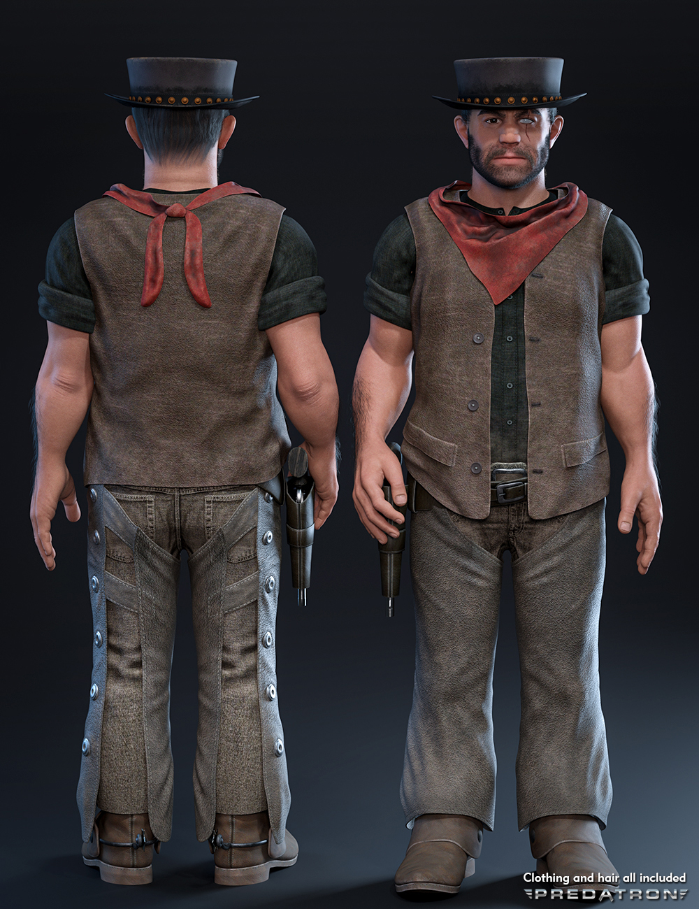 The Outlaw for Barnabus Ragwort | Daz 3D