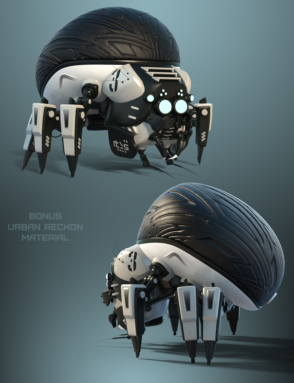 Mech Spider | Daz 3D