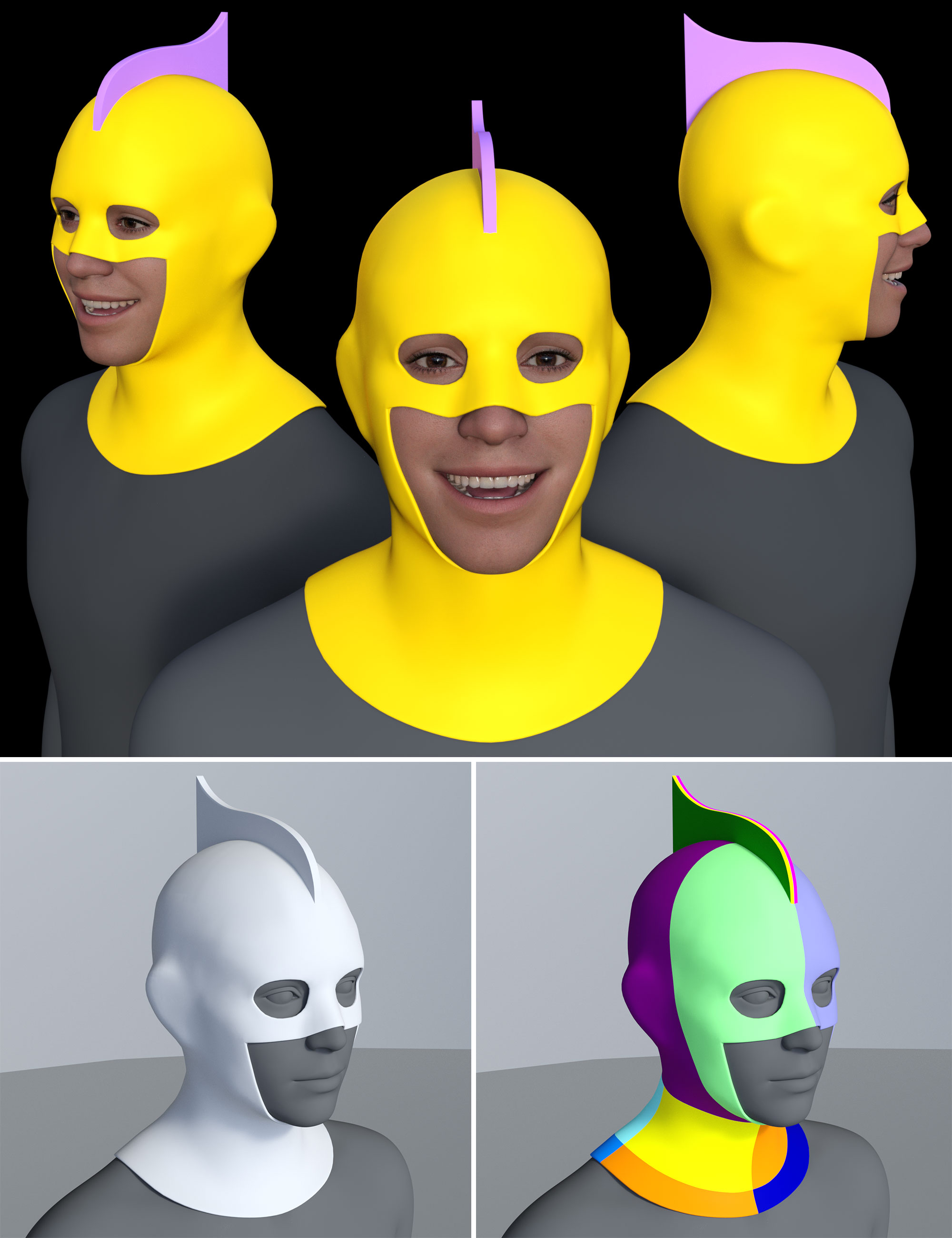 Riffmasks v010 MMKBGenesis 9 | Daz 3D