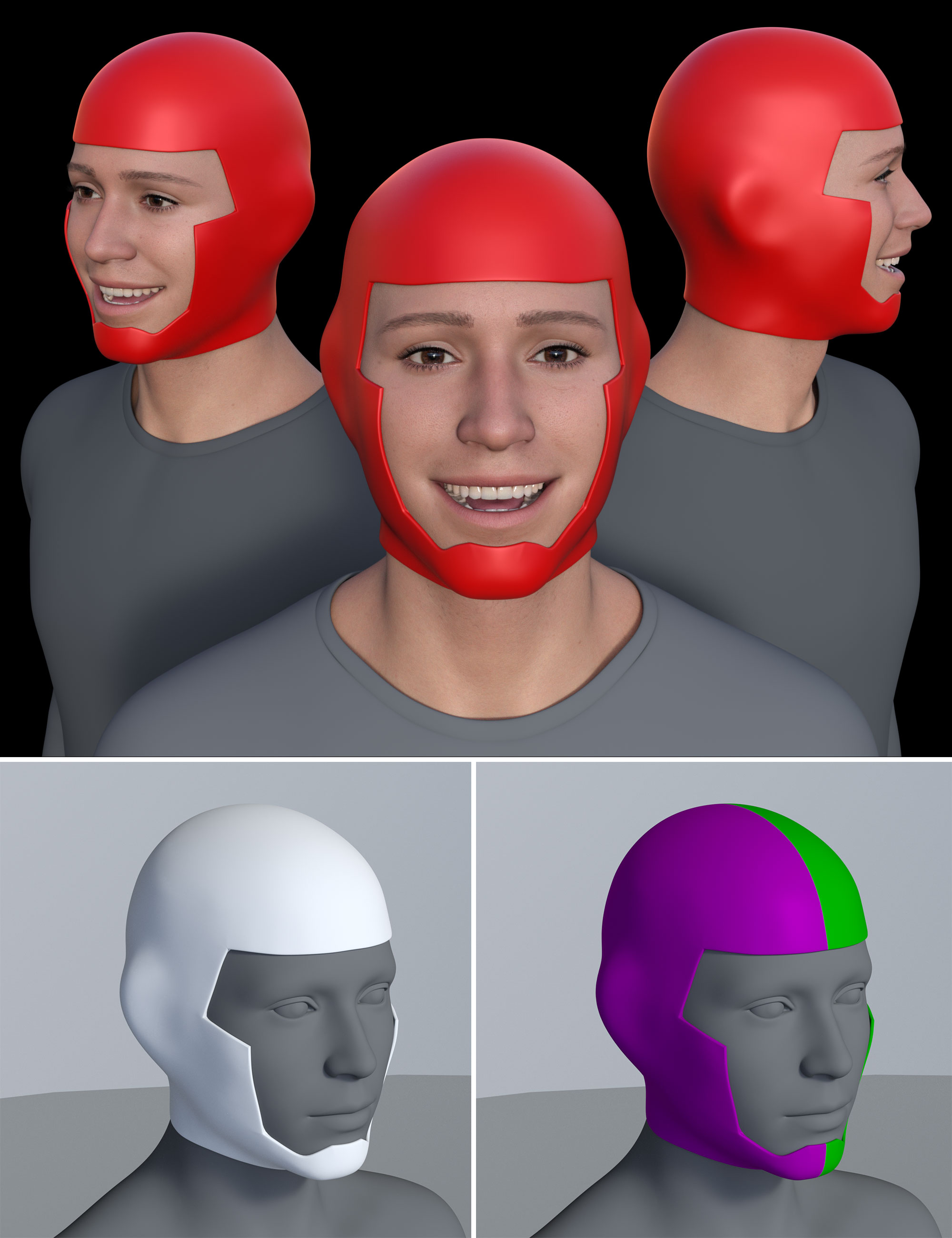 Riffmasks v010 MMKBGenesis 9 | Daz 3D