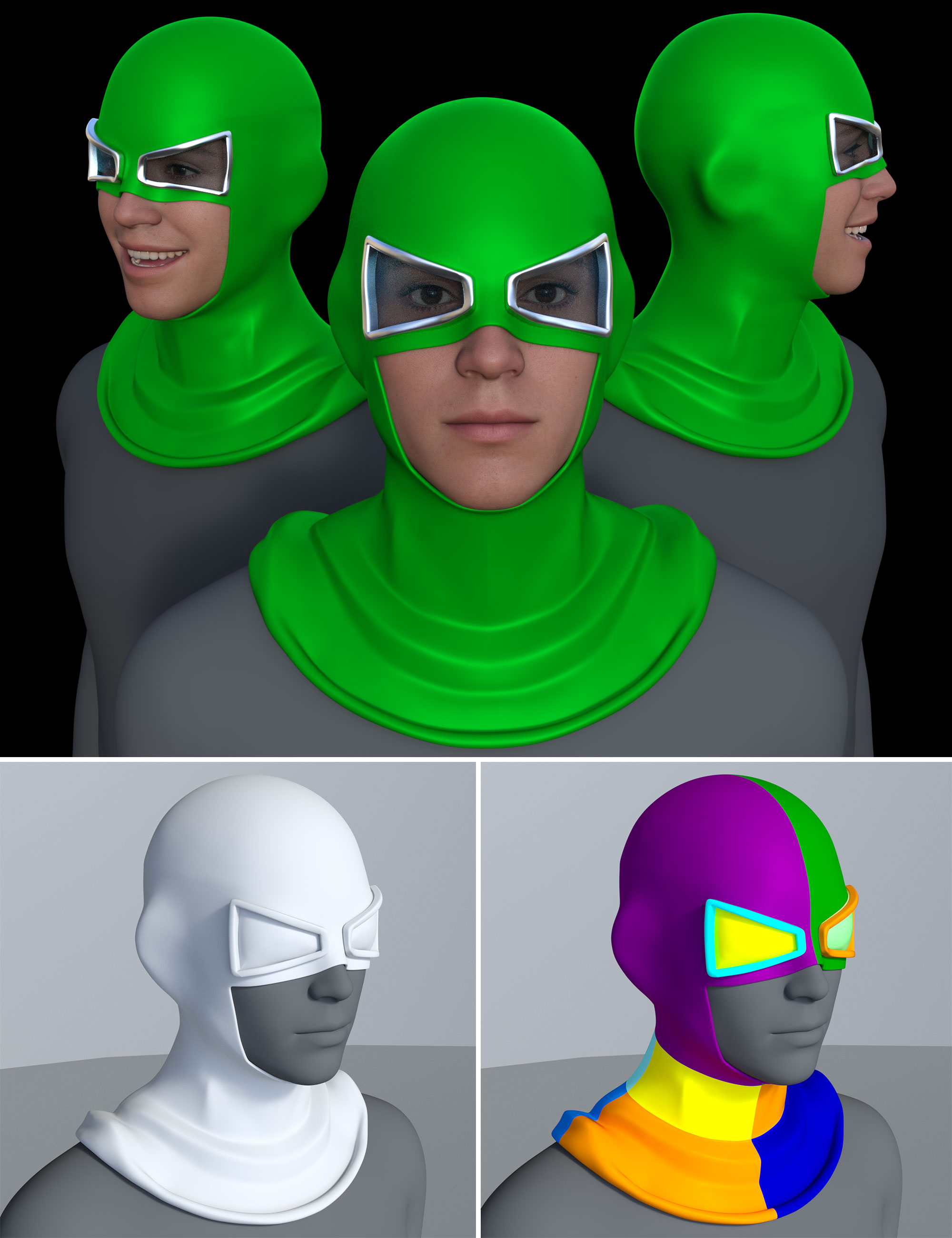 Riffmasks v010 MMKBGenesis 9 | Daz 3D
