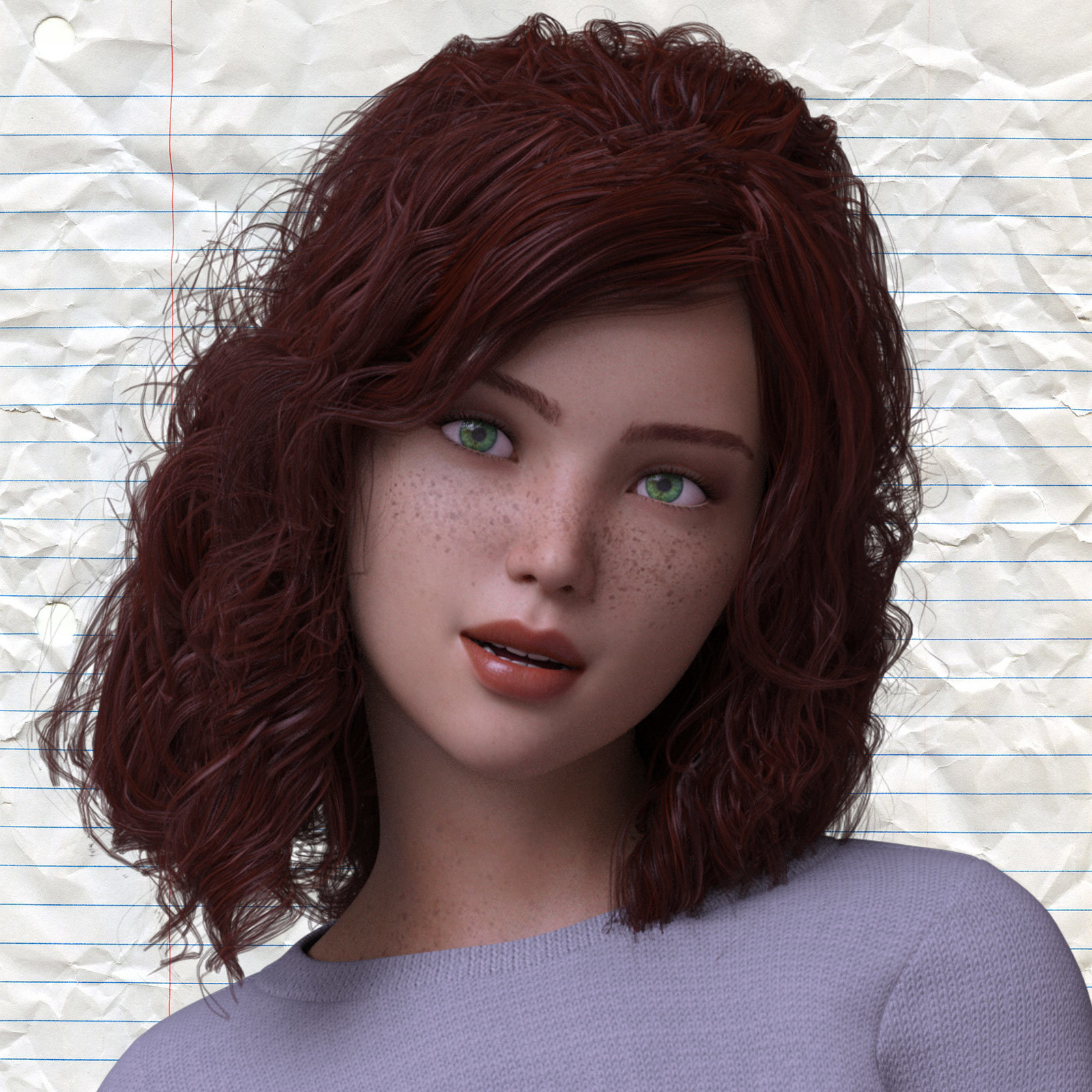 Senior Year: Cherry for Genesis 8 Female | Daz 3D