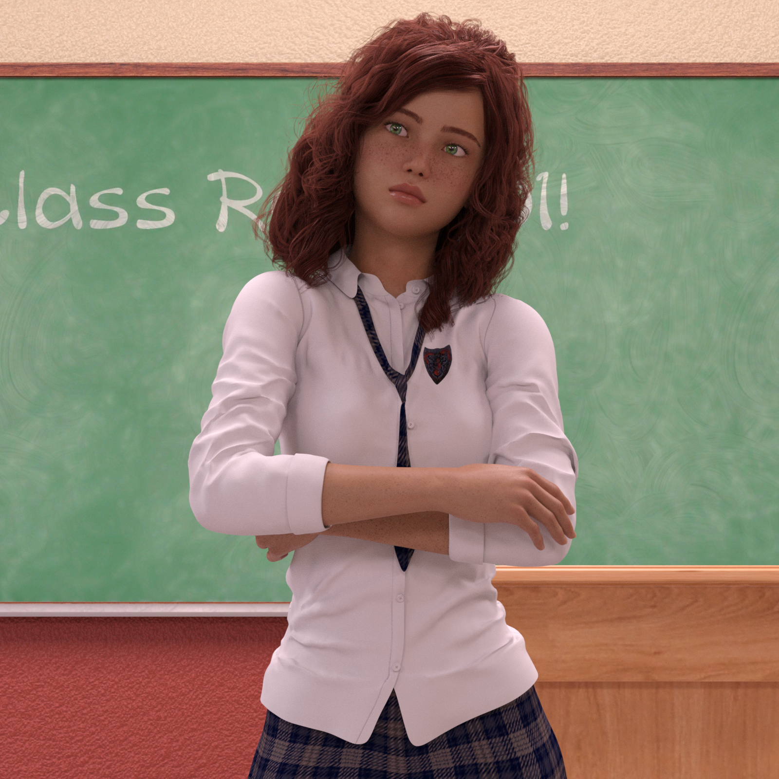 Senior Year: Cherry for Genesis 8 Female | Daz 3D
