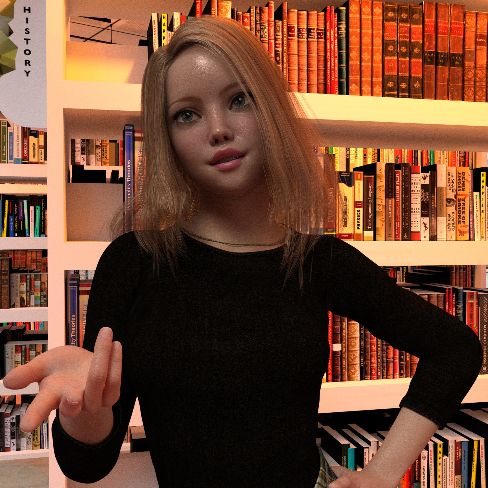 Senior Year: Kimberly for Genesis 8 Female | Daz 3D