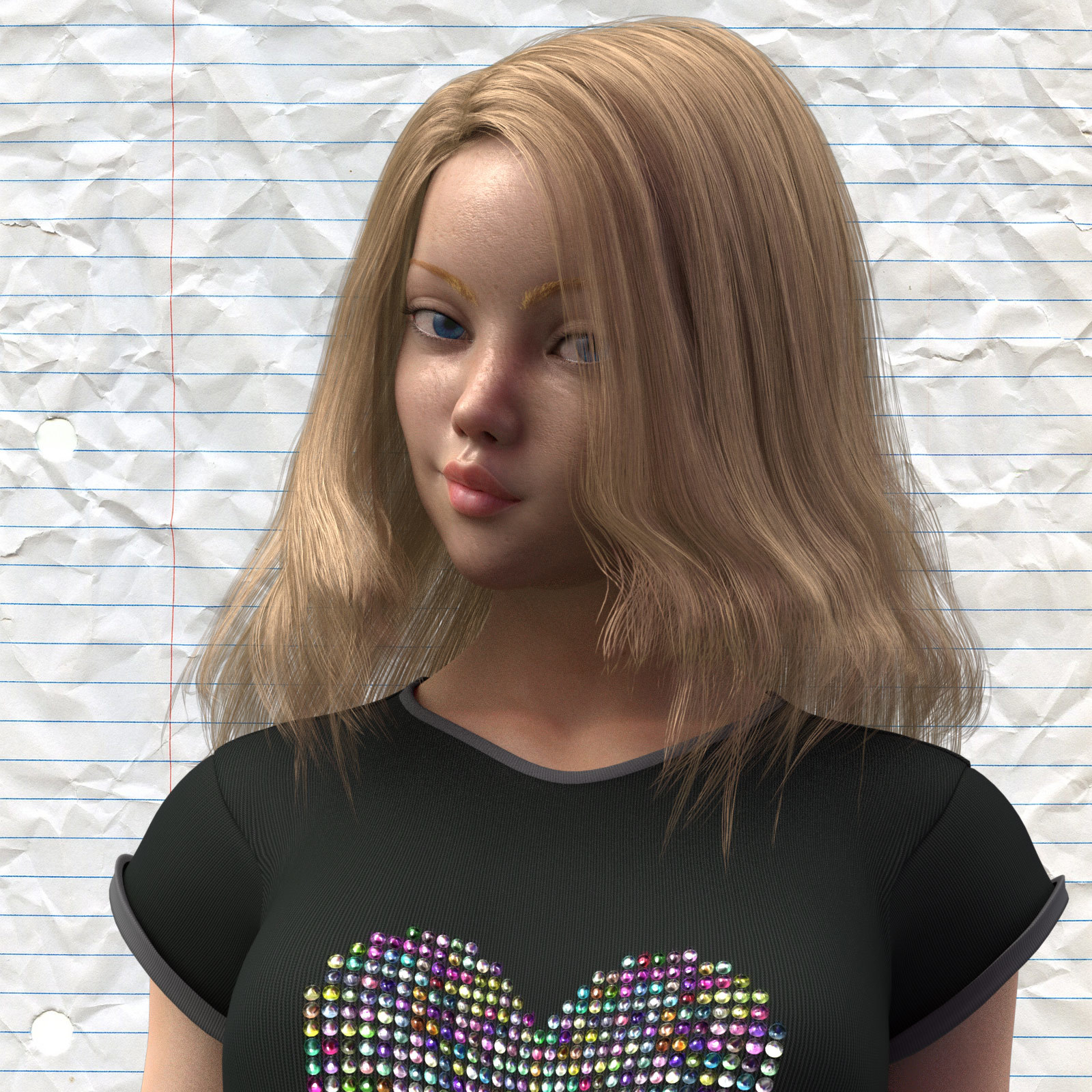 Senior Year: Kimberly for Genesis 8 Female | Daz 3D