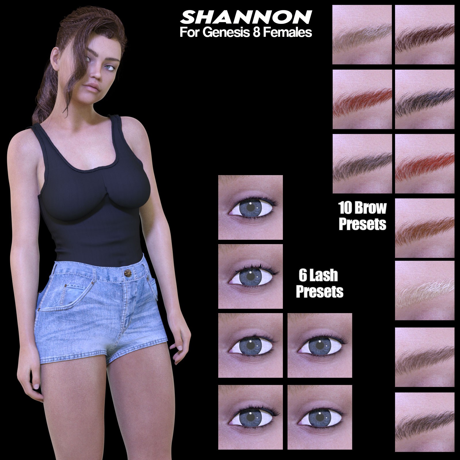 Shannon for Genesis 8 Females | Daz 3D