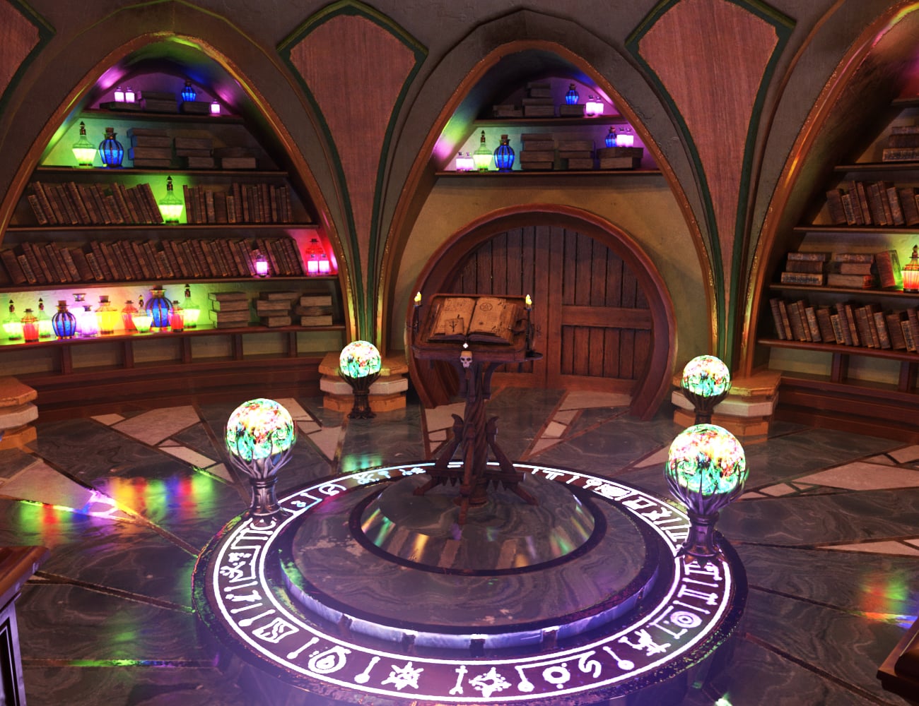 XI Magical Land Library | Daz 3D